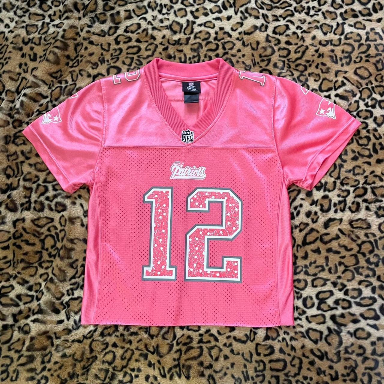 The perfect pink football jersey 🎀 So cute and fun... - Depop