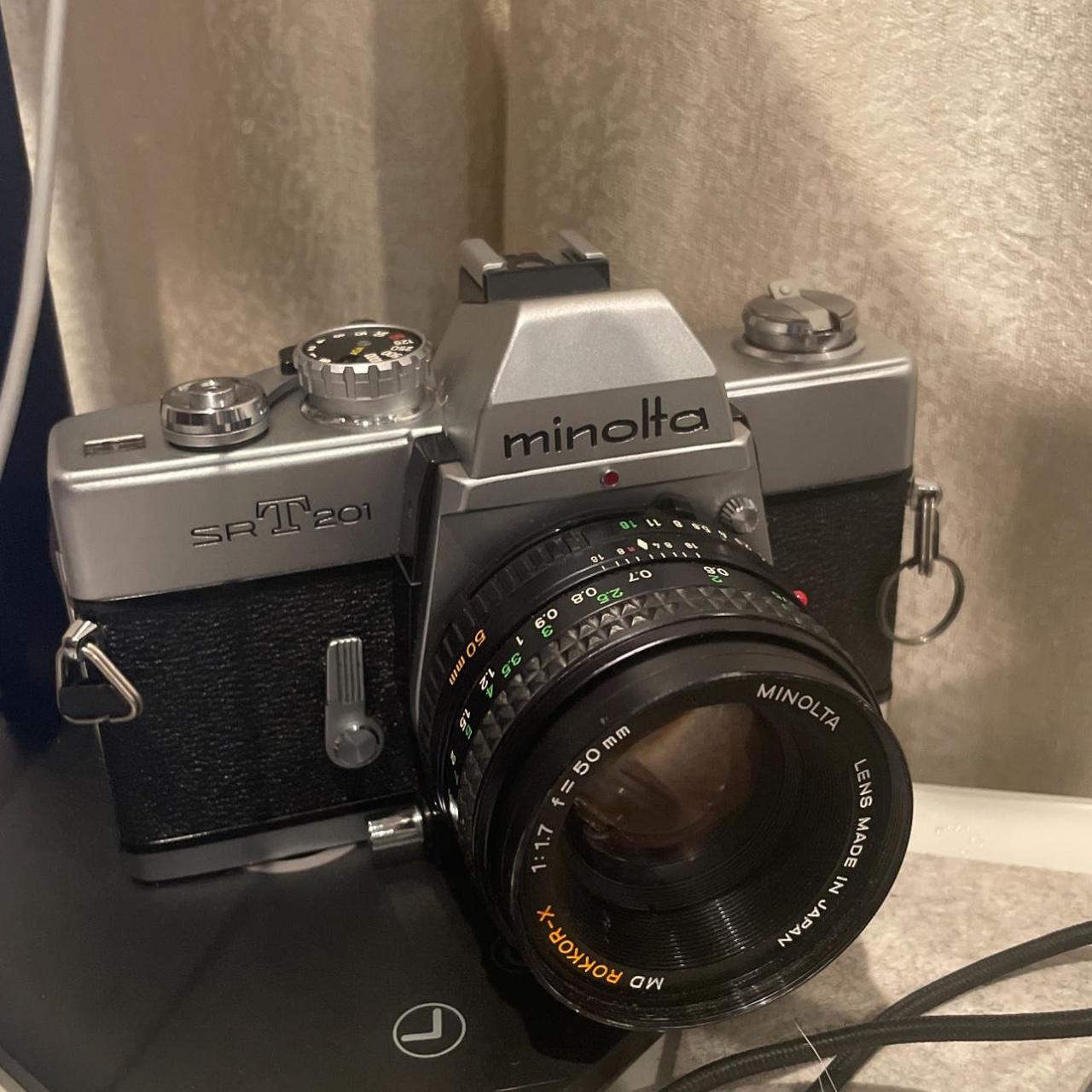 Minolta SR-101 35mm film camera with 50mm lens. Used... | Depop