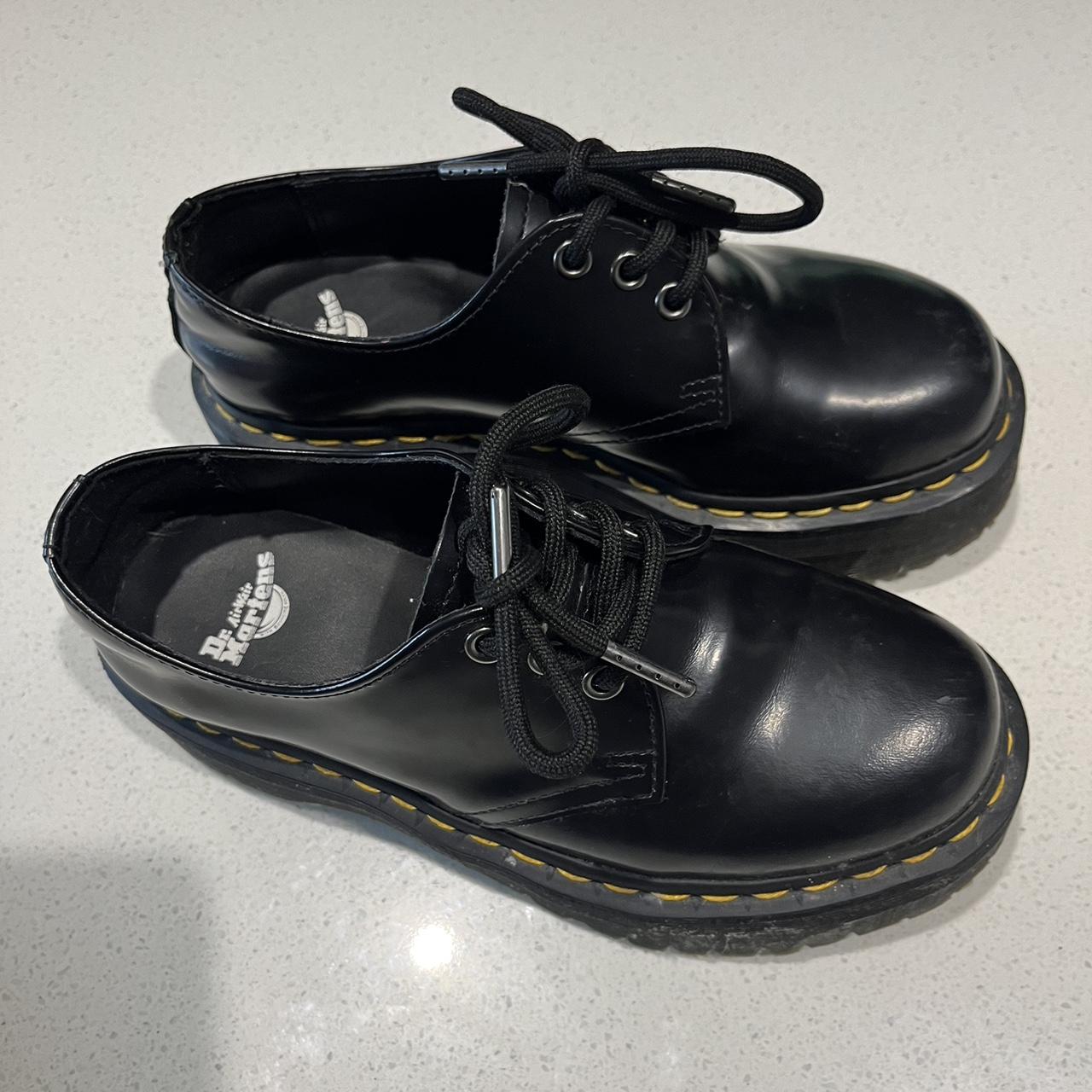 Low cut platform doc martens Size us 5 - Depop