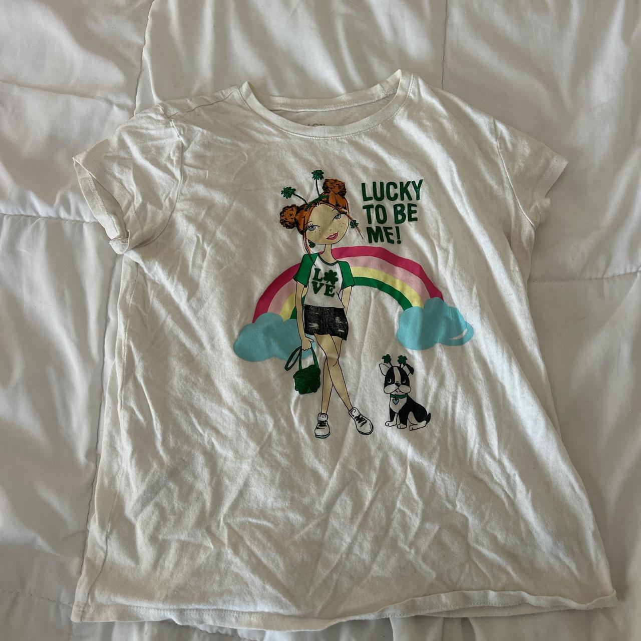 baby tee (little kid size so fits like a small/ xs)... - Depop