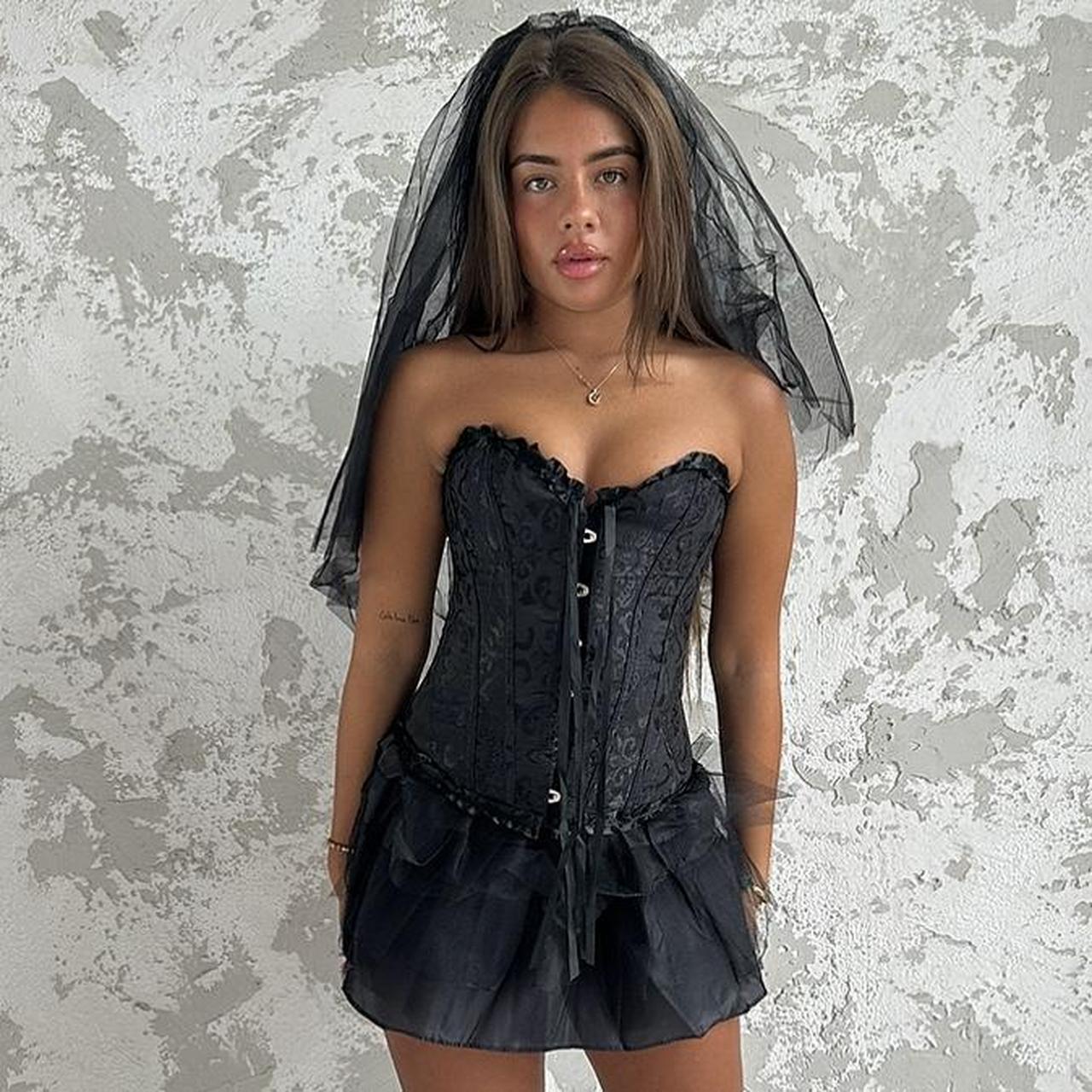 Dark bride, dead bride Halloween outfit - VEIL only... - Depop