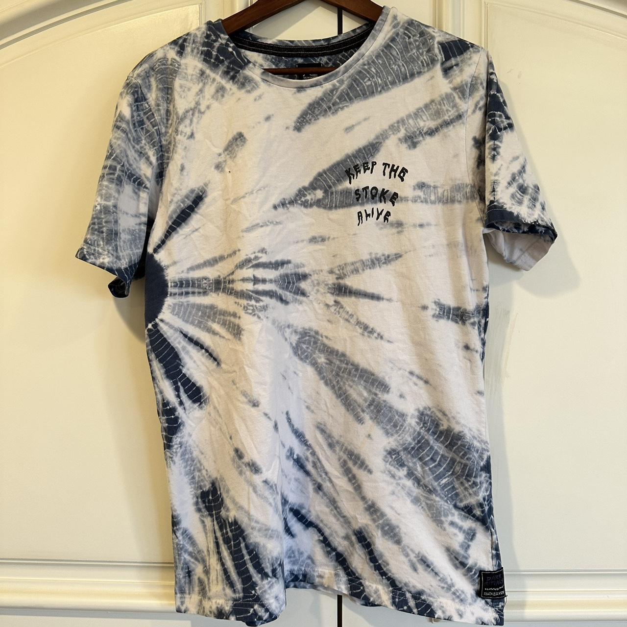 Quicksilver Tie Dye Shirt Graphic Front: Keep the... - Depop