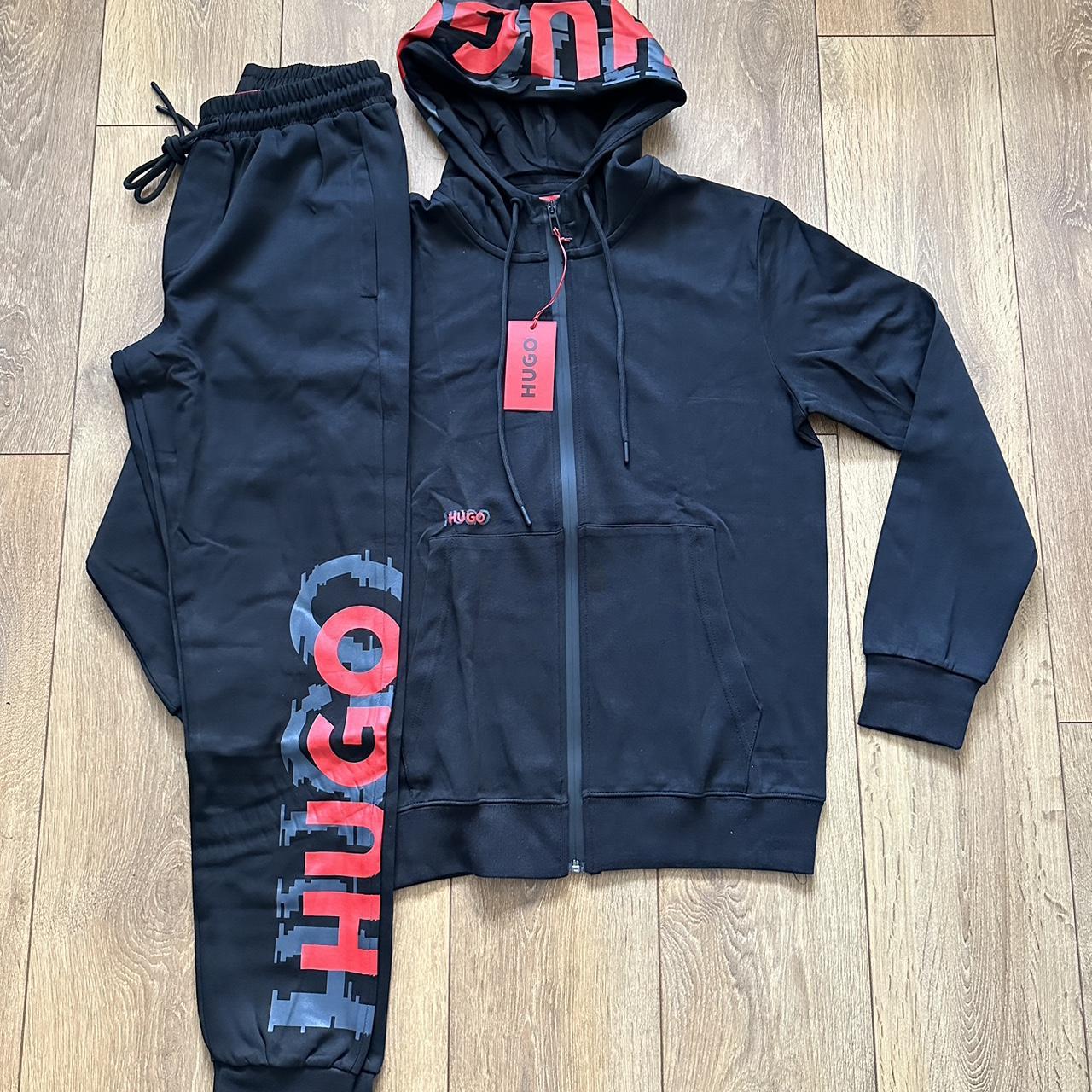Hugo boss tracksuit Red label... - Depop