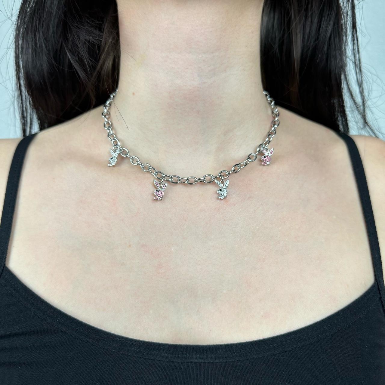 Playboy bunny choker necklace store