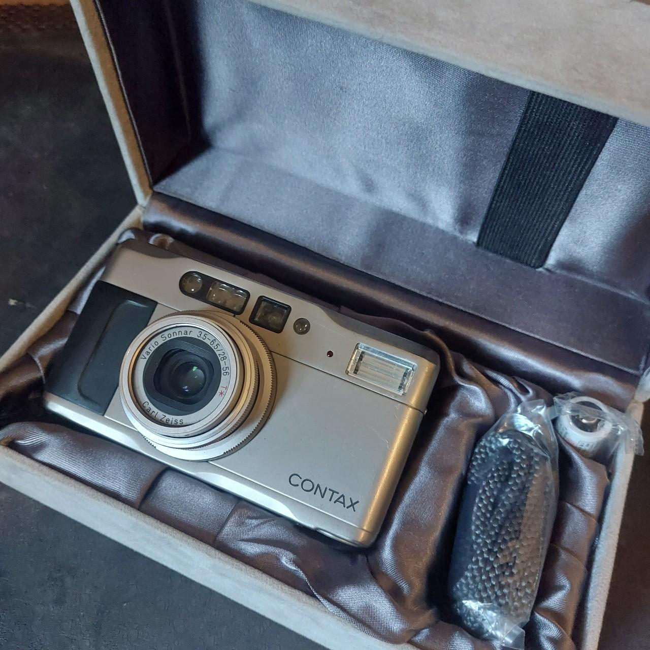 This is a Contax TVS II 35mm Film camera in great... - Depop