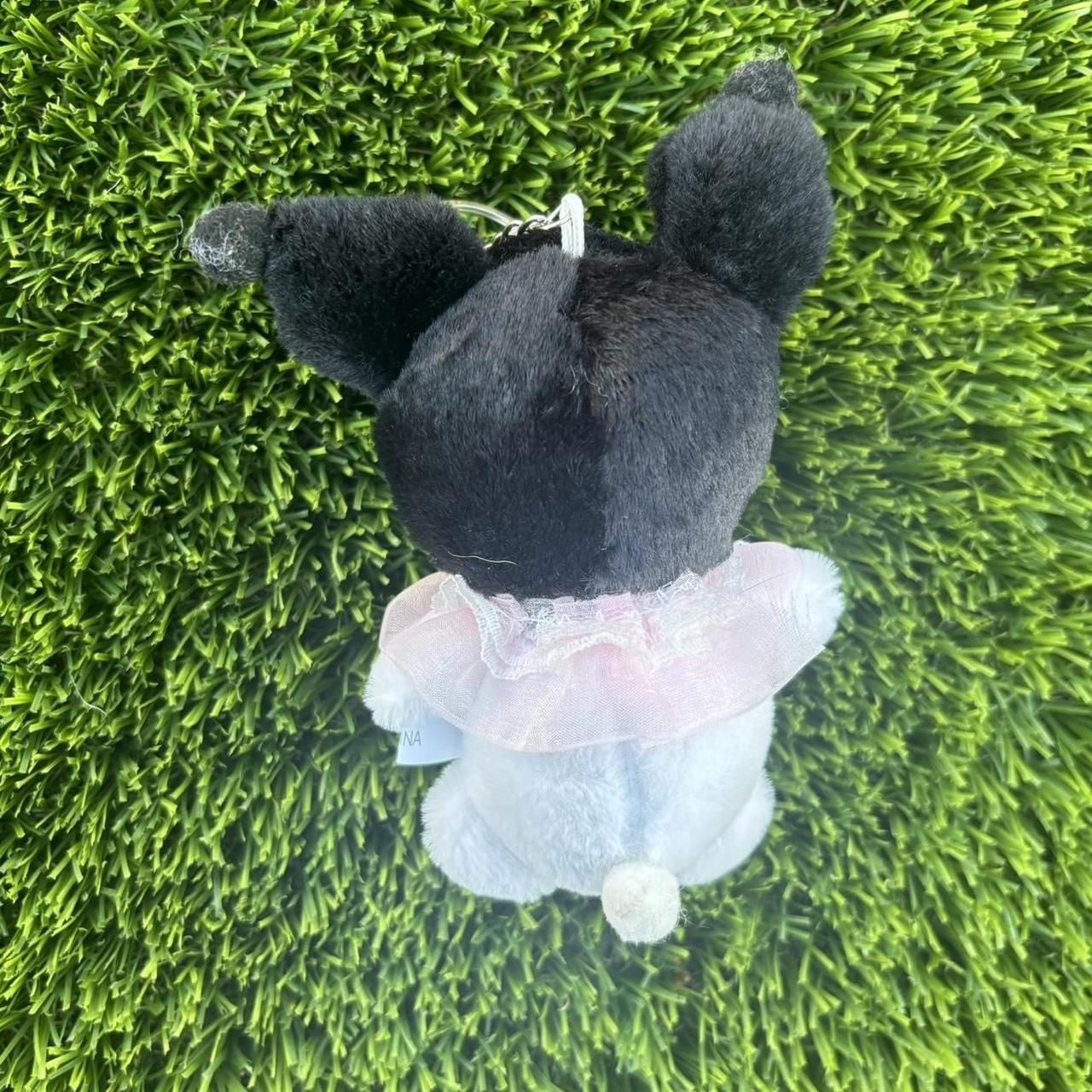 Kuromi san rio keychain plush - Depop