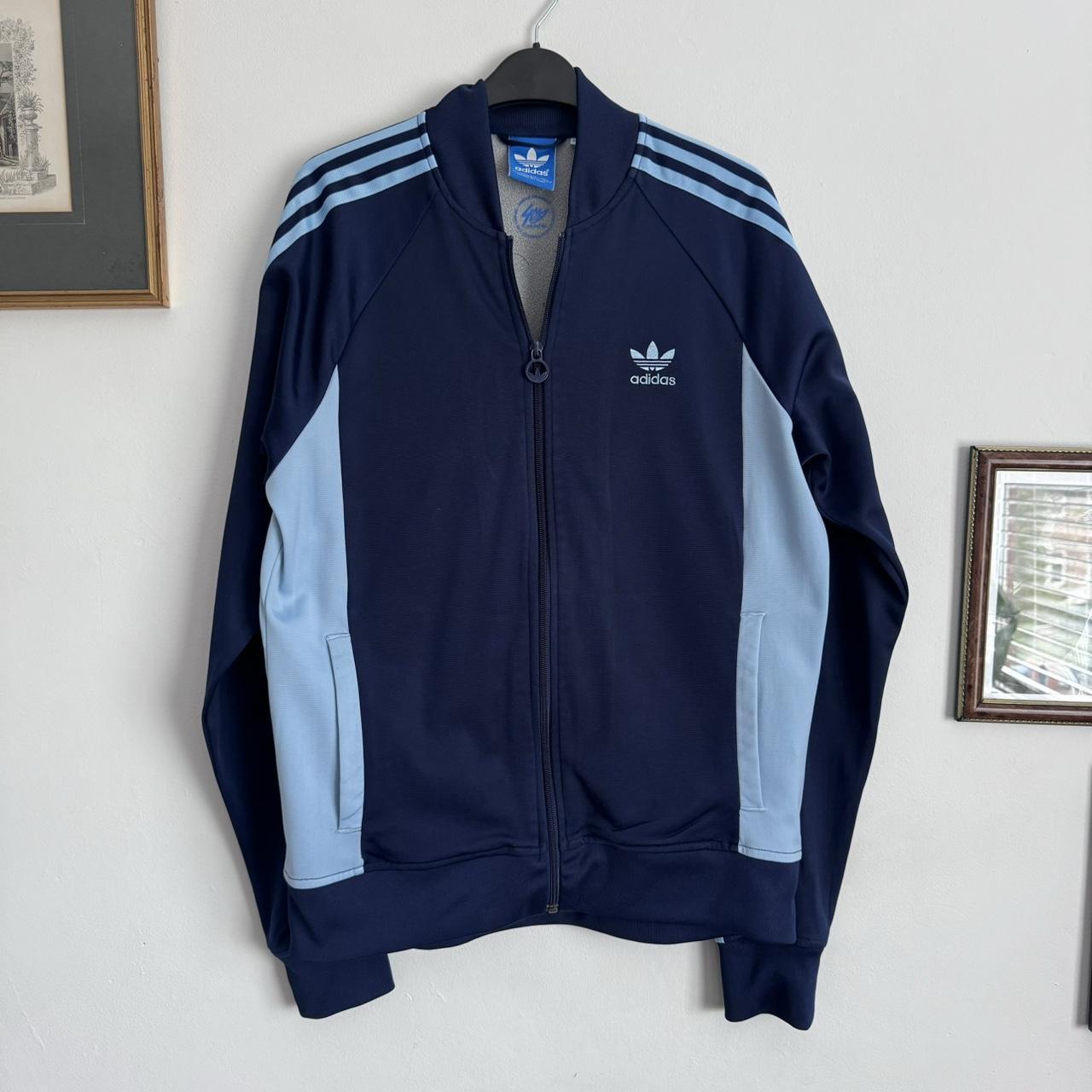ADIDAS ORGINALS TRACK JACKET perfect 3 stripes... - Depop