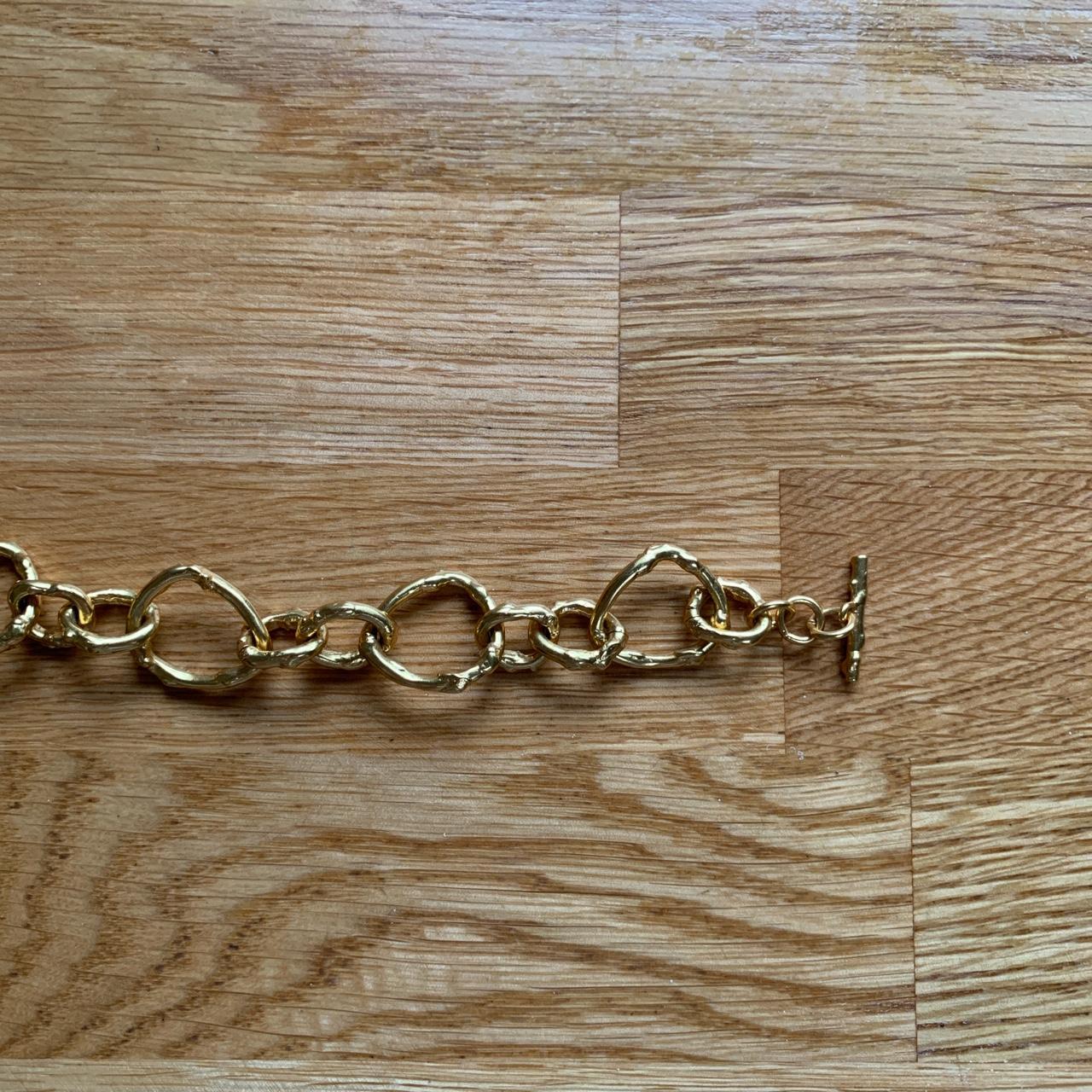 - Mango gold chain costume bracelet. - Multiple... - Depop