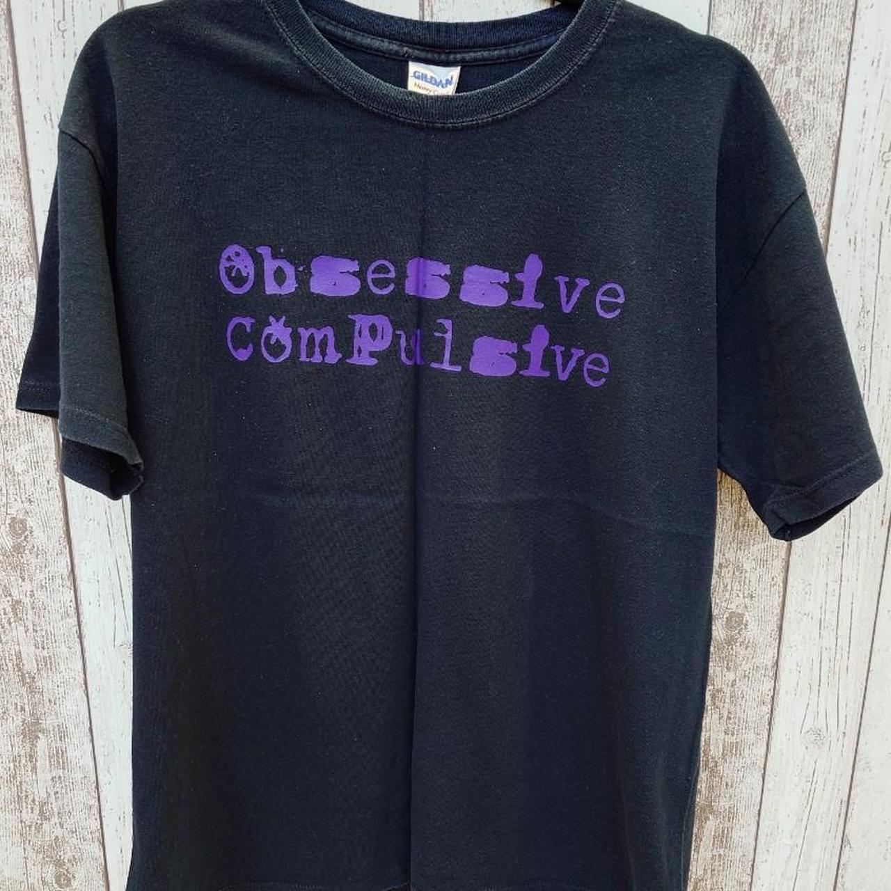 Obsessive Compulsive (Band) Purple Devil Angel Wings... - Depop