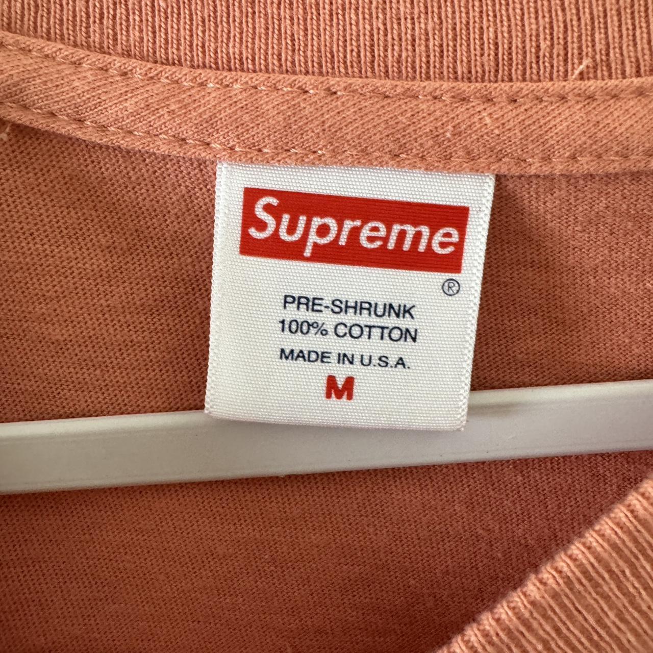 Supreme Bottle Cap Tee Coral FW SS Size... - Depop