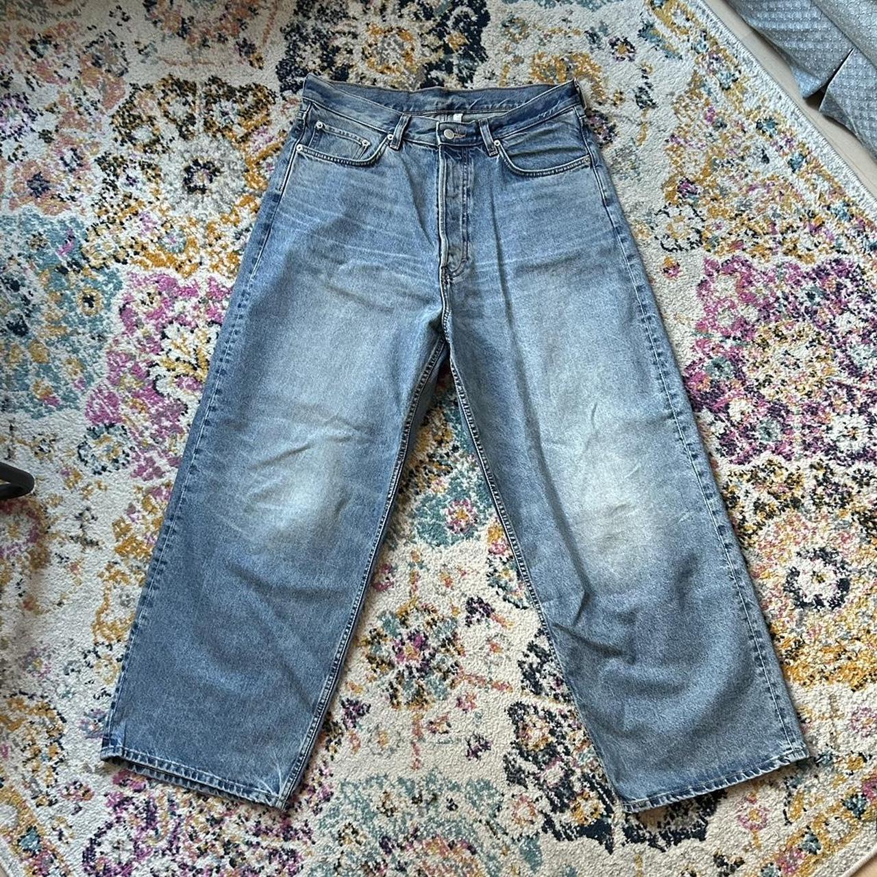 Weekday Astro Loose Baggy Jeans Size 32/32 but fit... - Depop