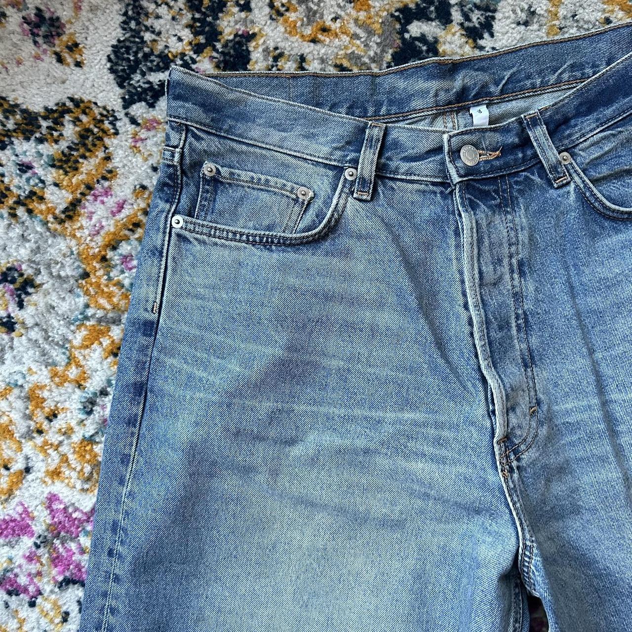 Weekday Astro Loose Baggy Jeans Size 32/32 but fit... - Depop