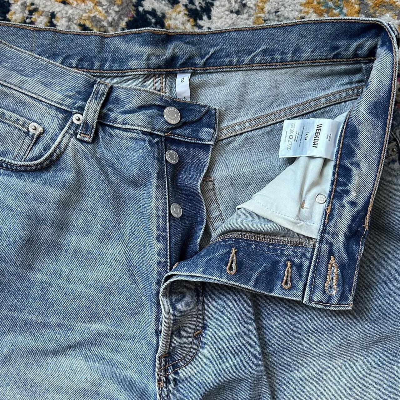 Weekday Astro Loose Baggy Jeans Size 32/32 but fit... - Depop