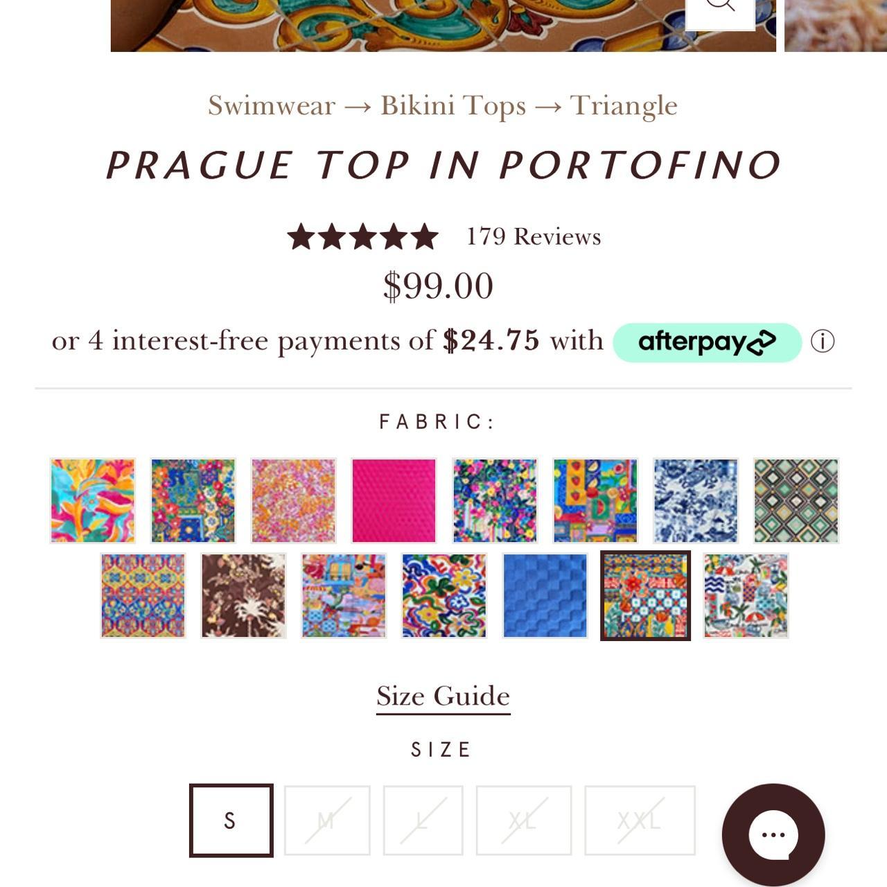 Bydee Portofino bikini top Size small, great... - Depop