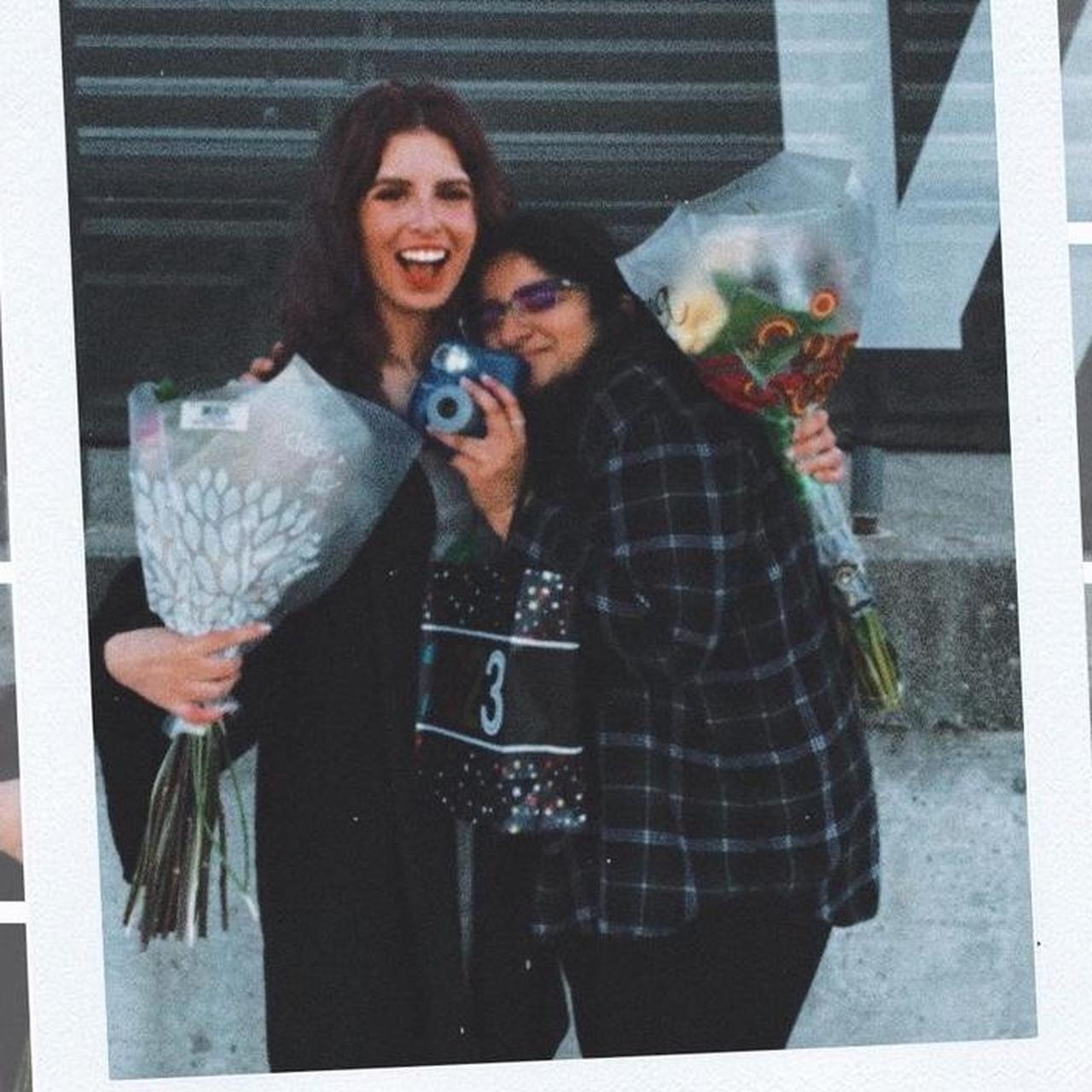 Black grad gown #graduation #grad #gown #school... - Depop