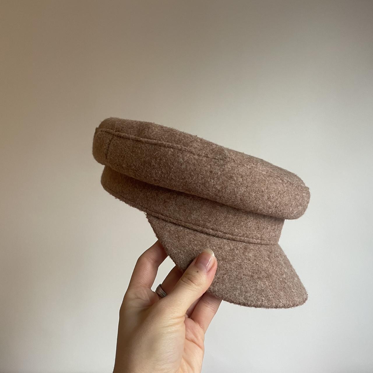 BROWN NEWSPAPER BOY CAP | Depop
