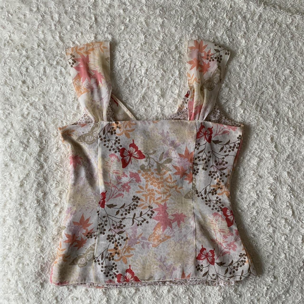 the most beautiful layered vintage y2k olsen cami!... - Depop