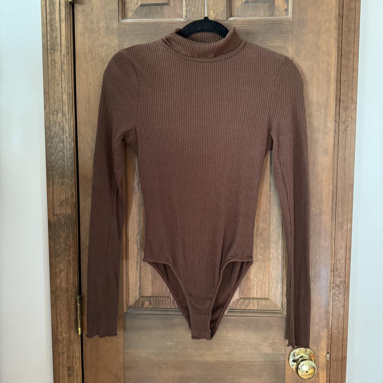 Intimately Free People Bodysuit Size medium, ribbed... - Depop