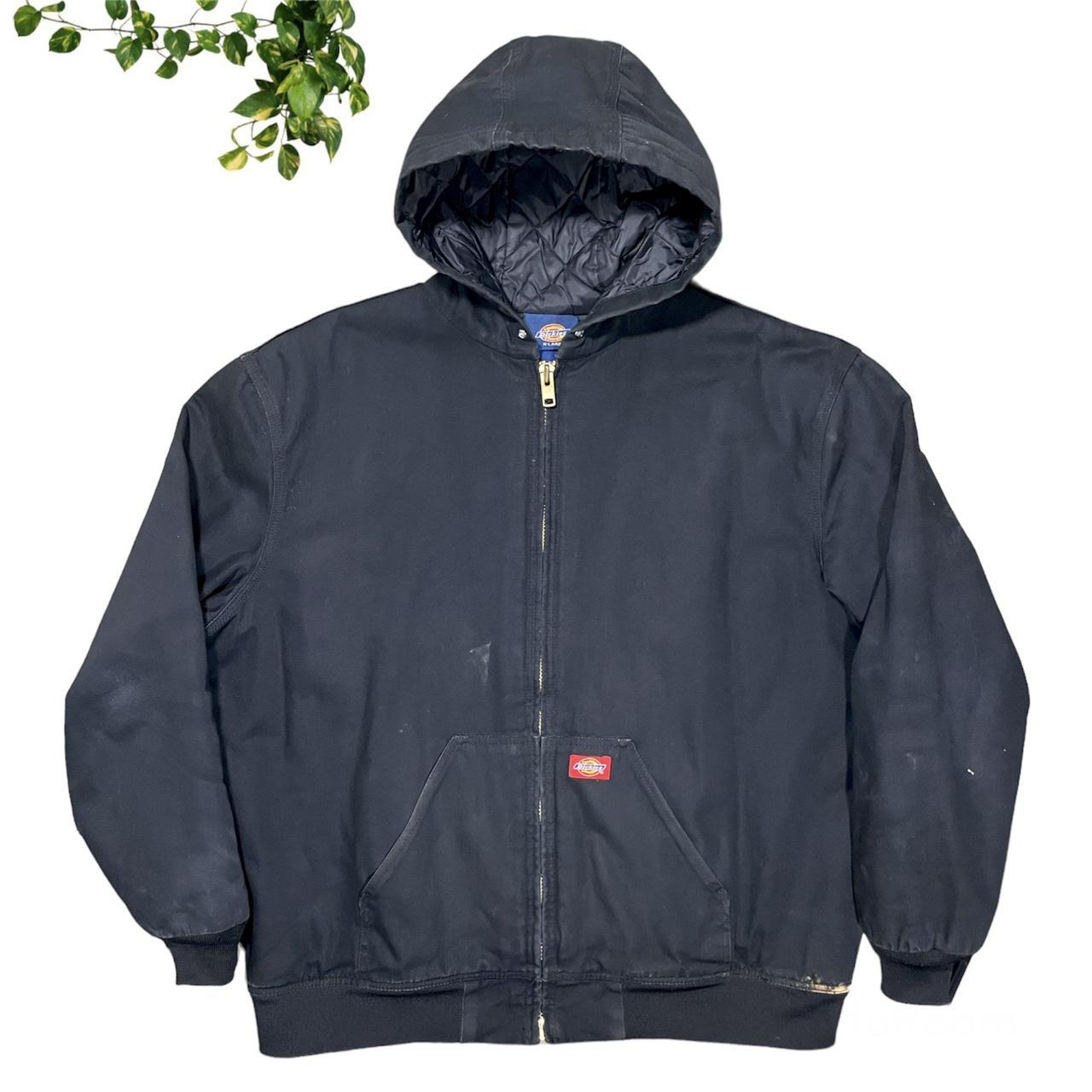 Vintage 90s Dickies Canvas Worker Jacket Tagged M... - Depop