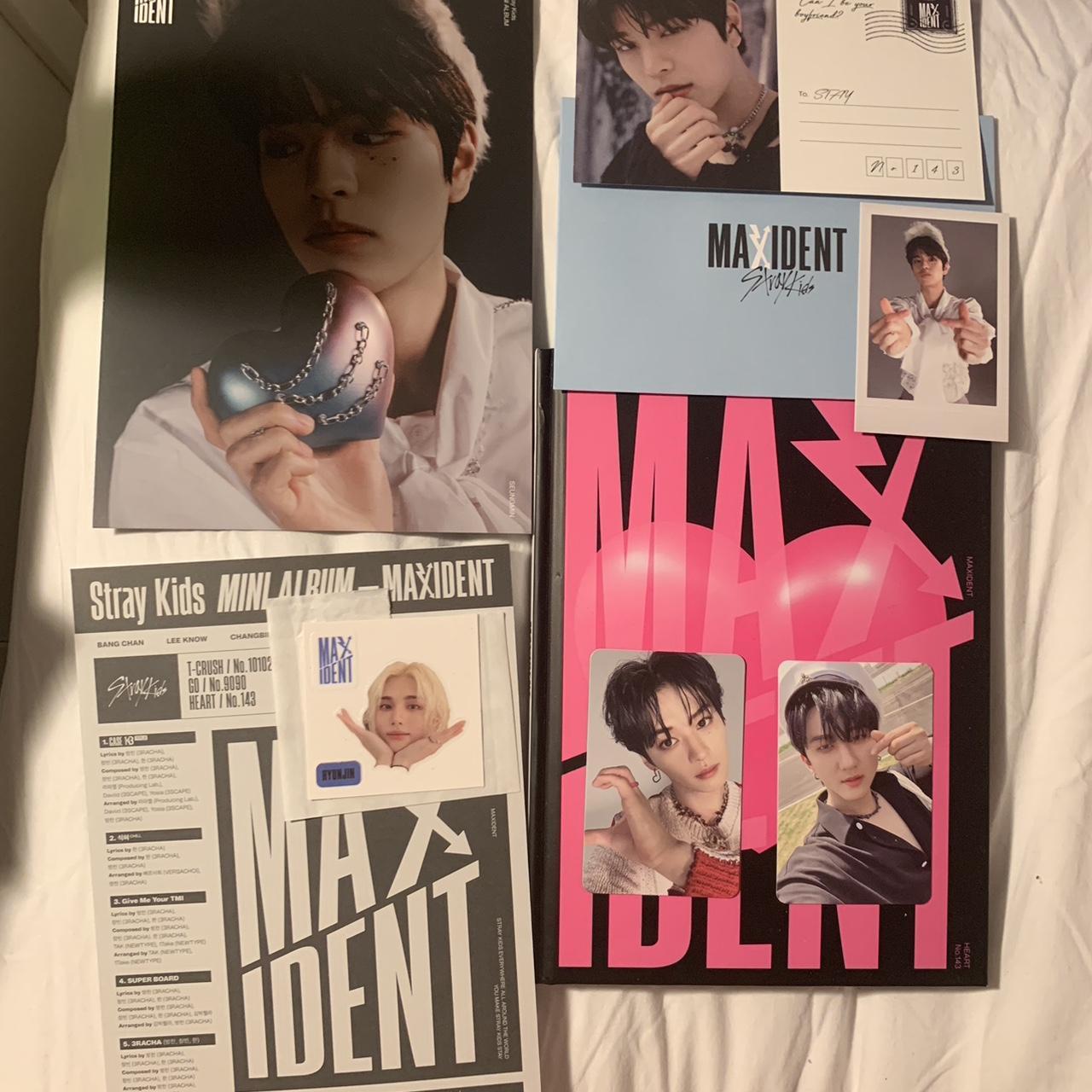 (PRE-ORDER INCLUSIONS) stray kids: MAXIDENT album... - Depop