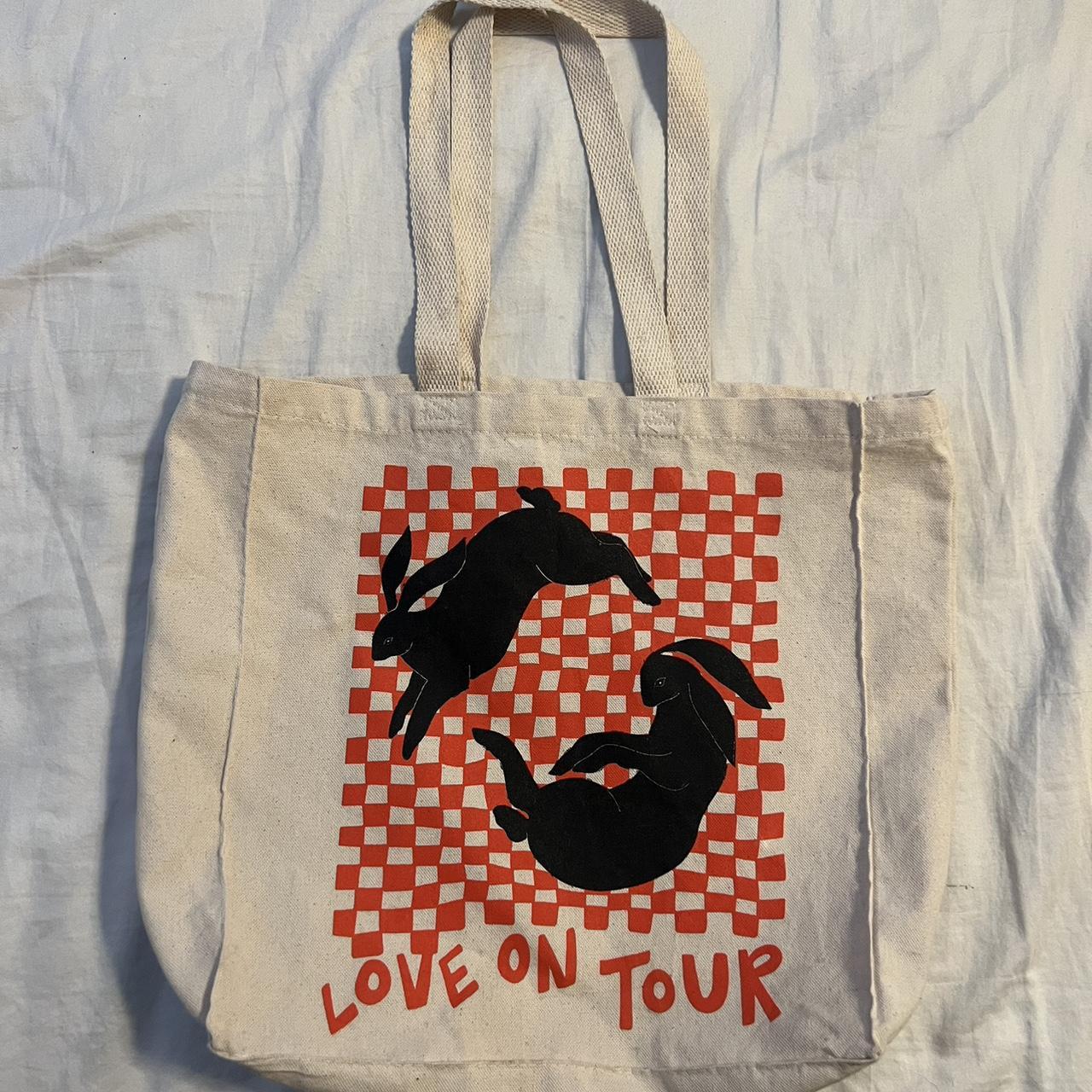 Harry Styles official love on tour merchandise tote... - Depop