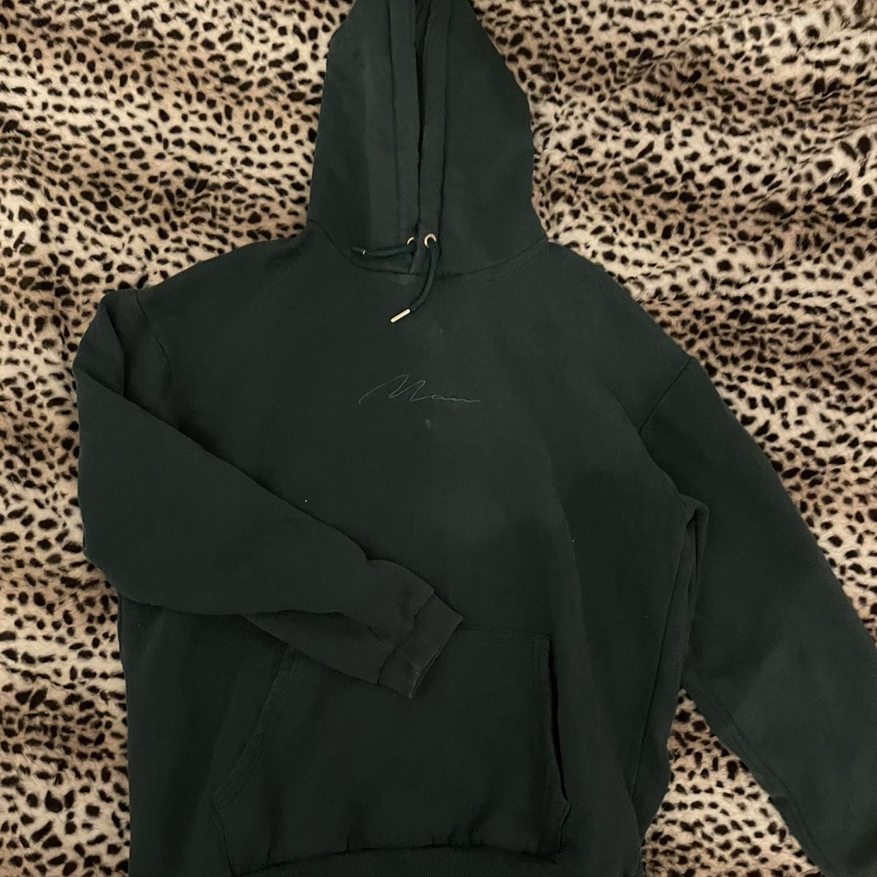 Boo-boo man green hoodie Thick comfy material... - Depop