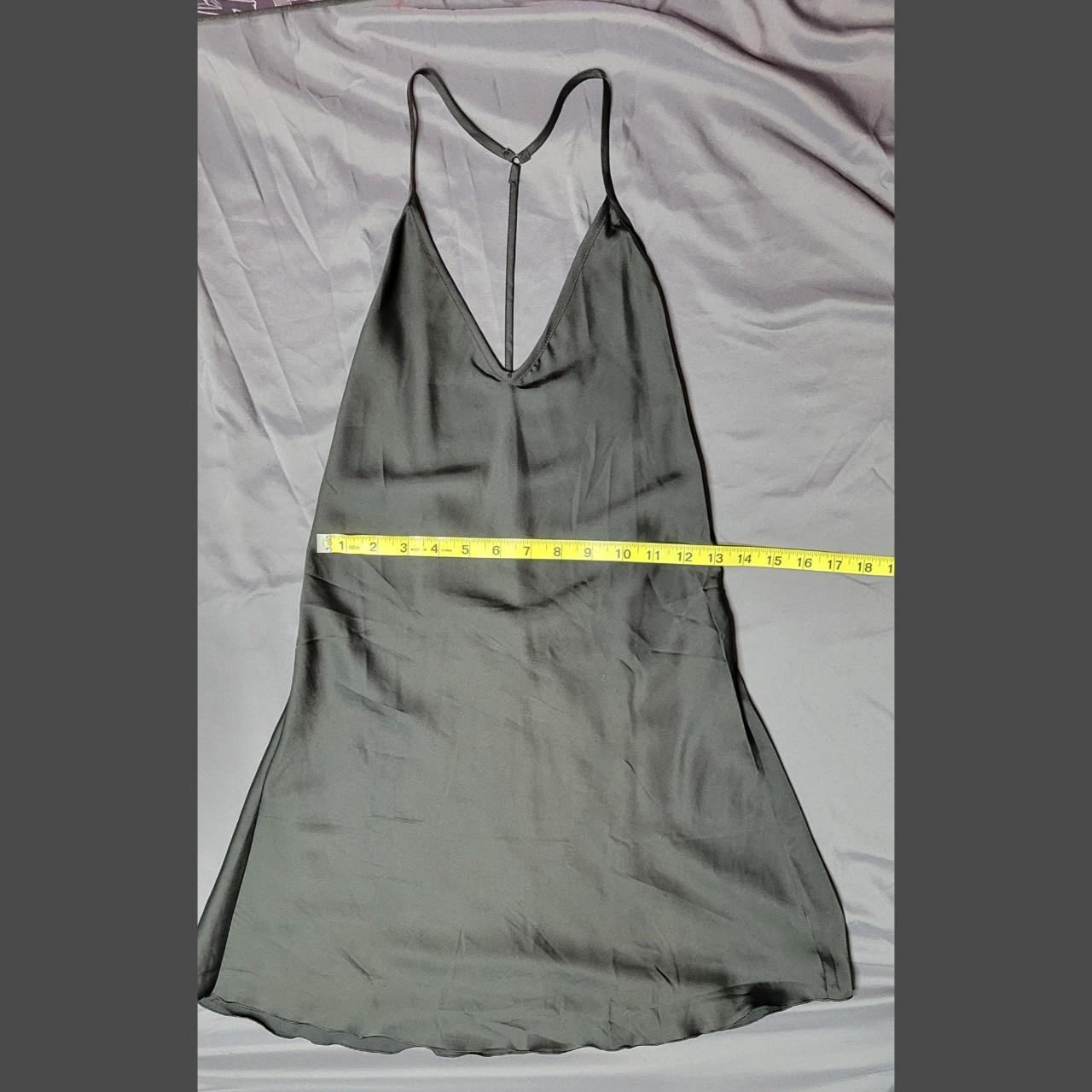 Black flowy dress with open back. Worn... - Depop