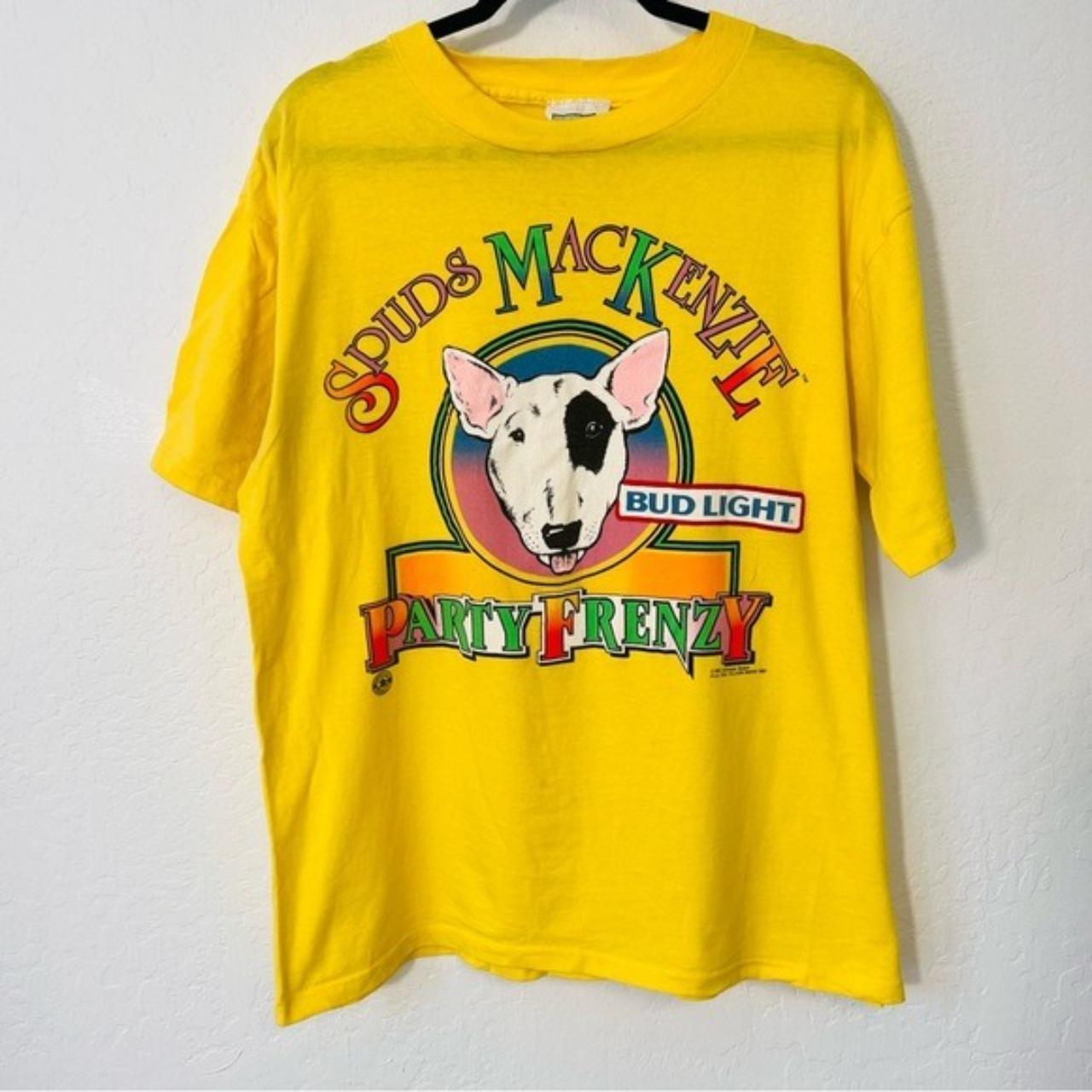 SPUD MACKENZIE’S PARTY Frenzie BUDLIGHT 1987 Vintage... | Depop