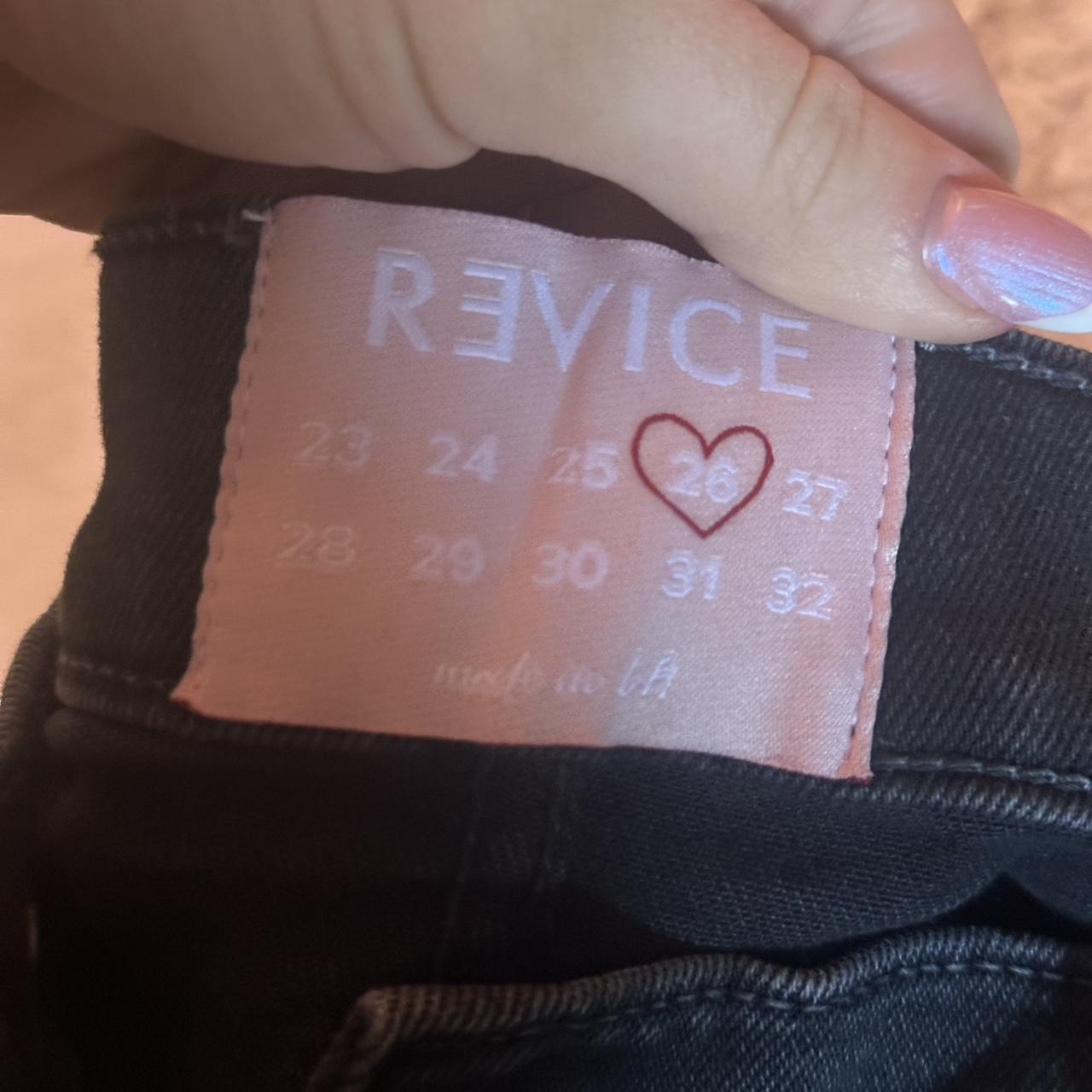 revice denim low rise button fly flare jeans... | Depop