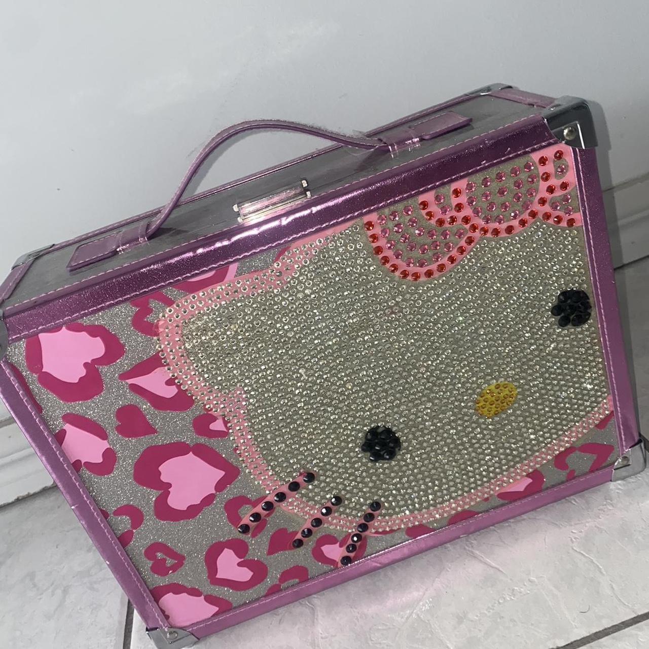 Incredible rare Hello Kitty bedazzled makeup... - Depop