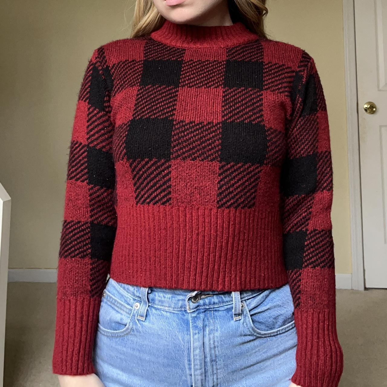 Adorable Women's "Poof New York" Crop top sweater,... - Depop