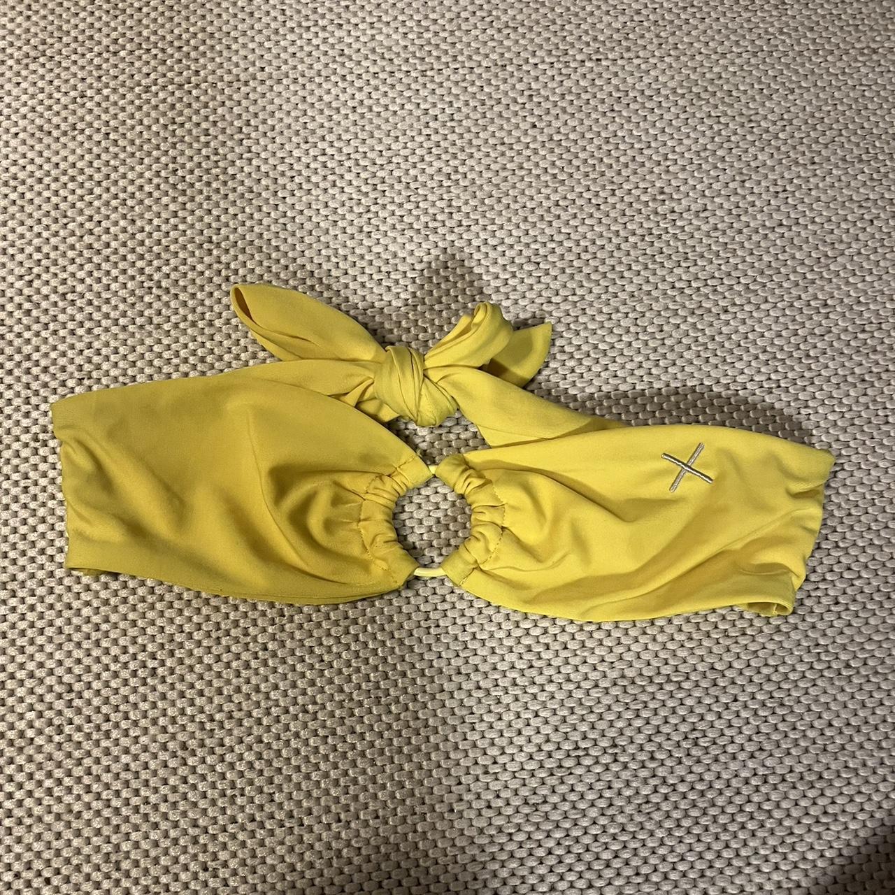 Boutine La Bikini Top Yellow Makes You Look Super Depop