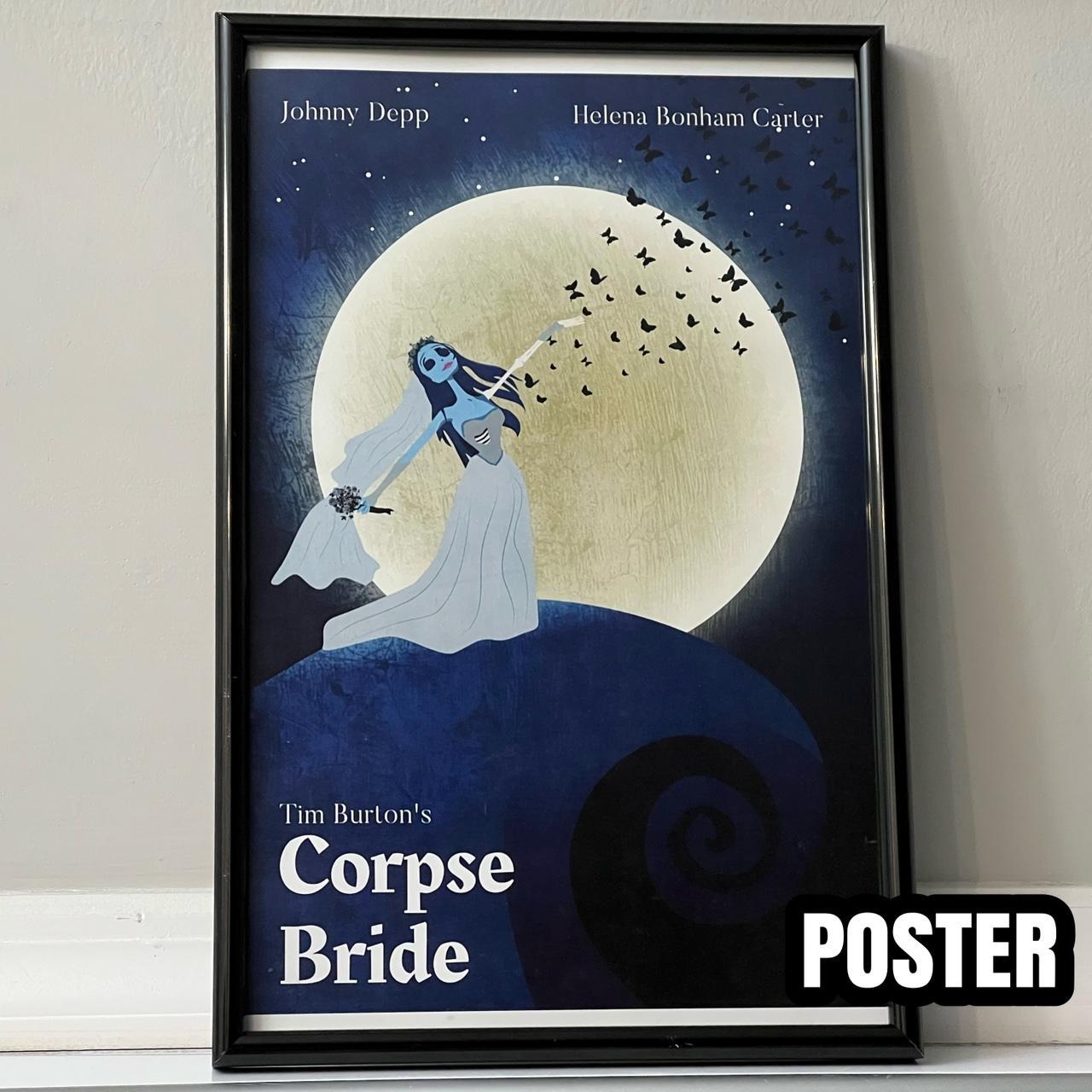 Corpse Bride Poster kept in excellent condition form... - Depop