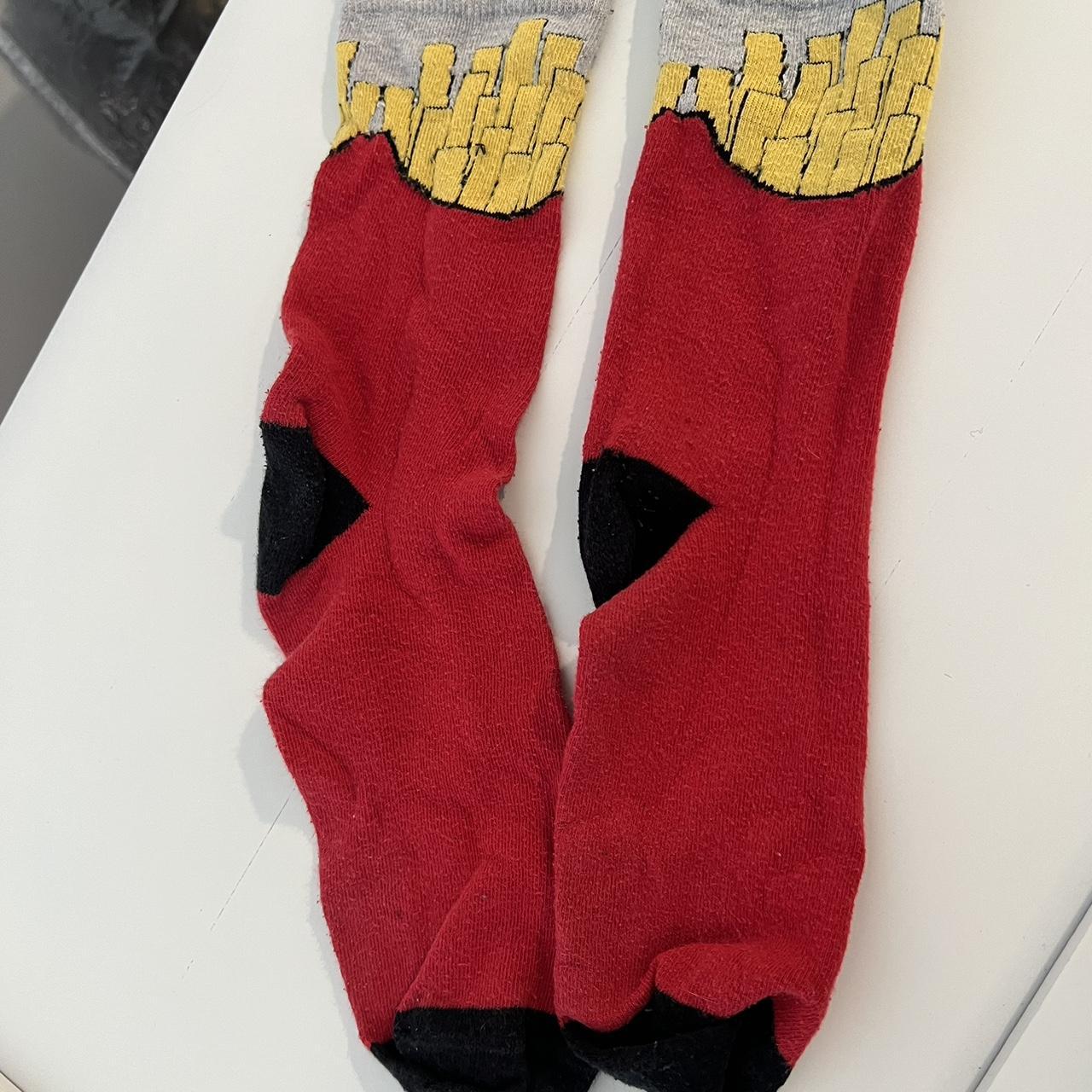French Fries Socks Mens size 9-10 FREE SHIPPING With... - Depop