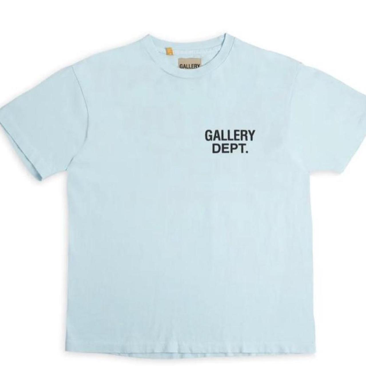 Gallery dept souvenir Baby Blue T-shirt - Depop