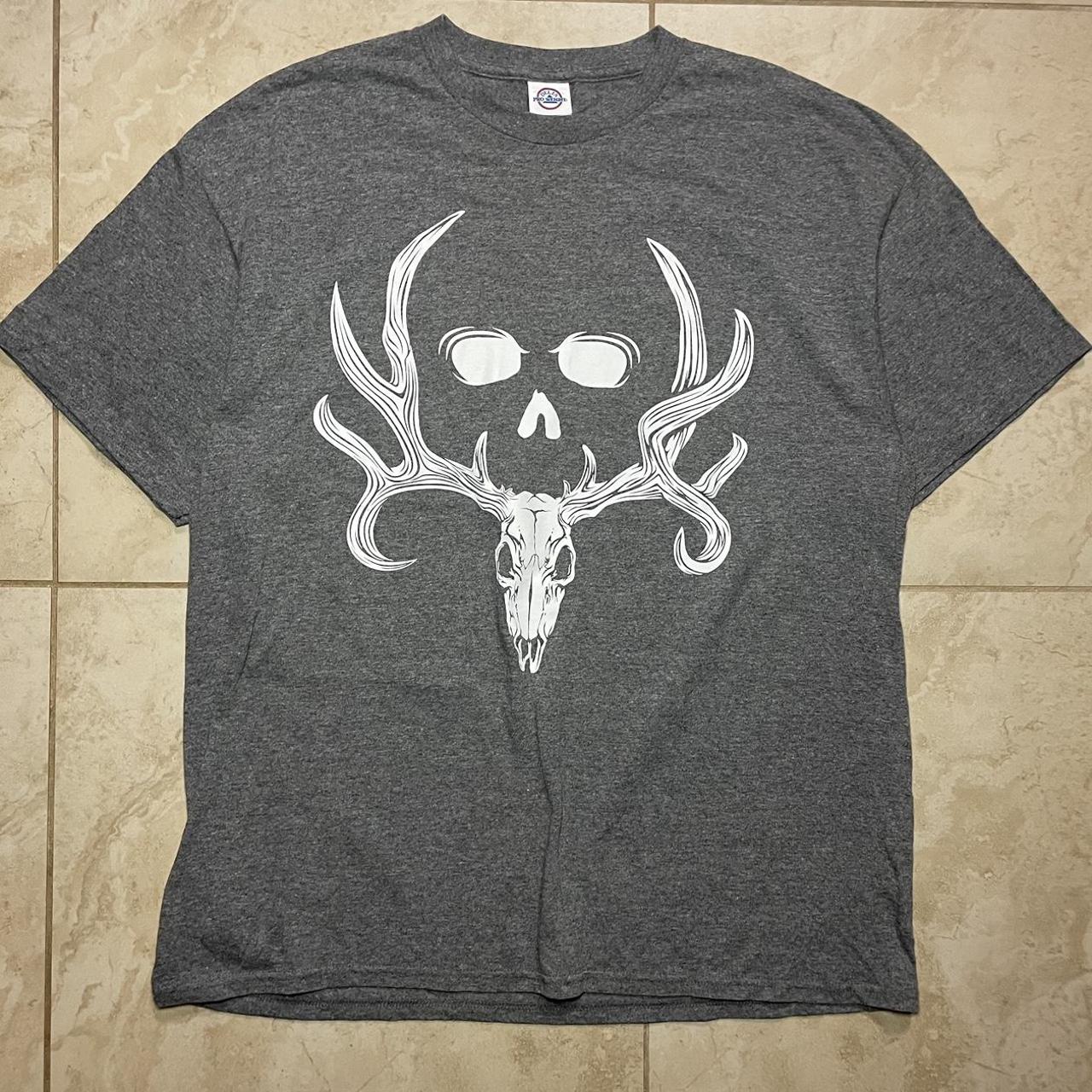 vintage y2k Bone Collector Skull mall goth graphic... - Depop
