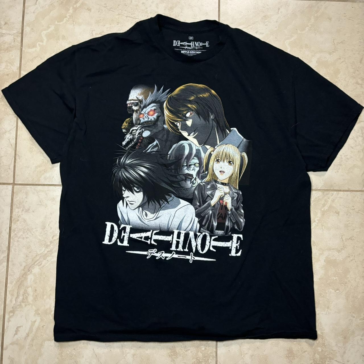 y2k deathnote anime misa ryuk emo grunge graphic... - Depop
