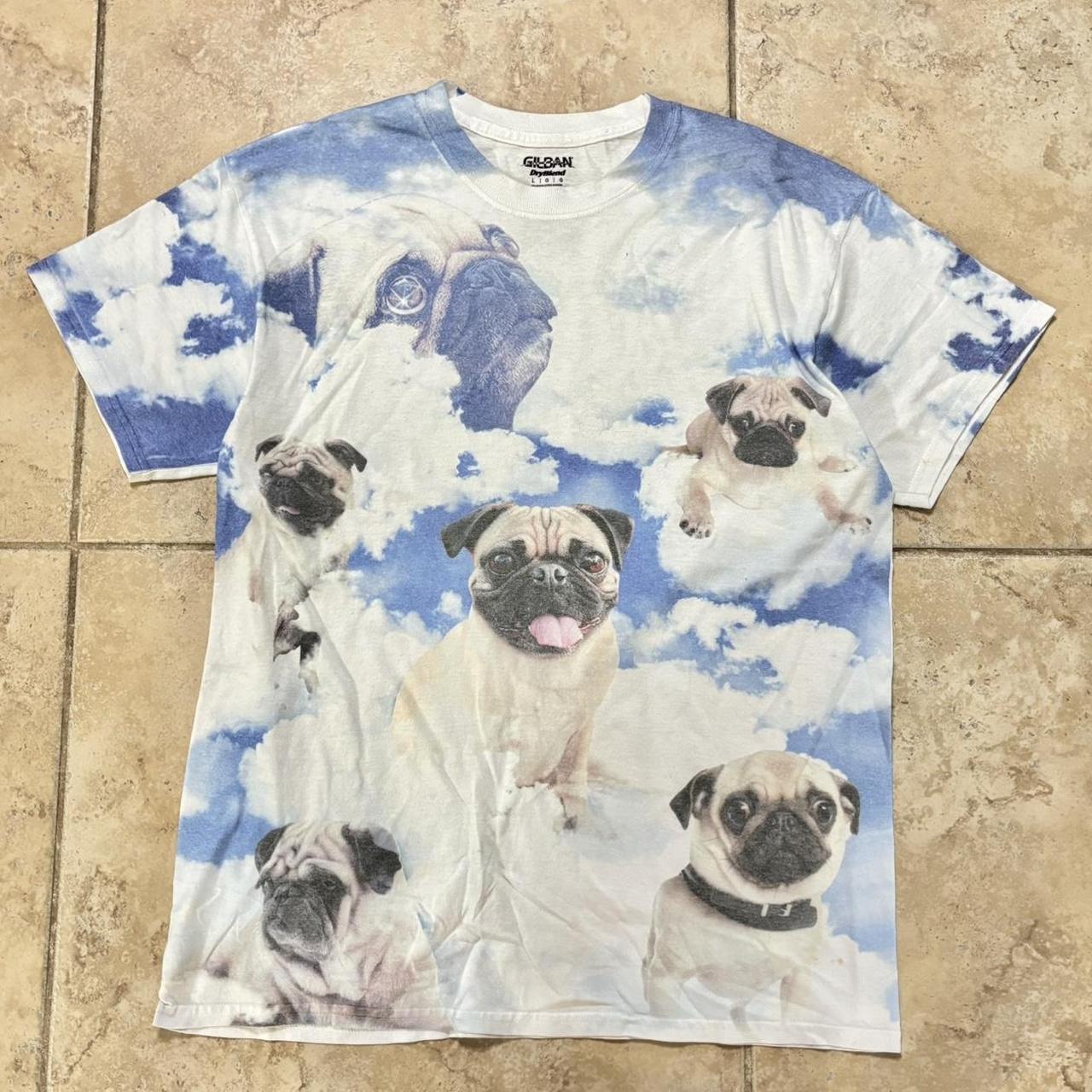 y2k pug heaven scene emo funny cute swag... | Depop