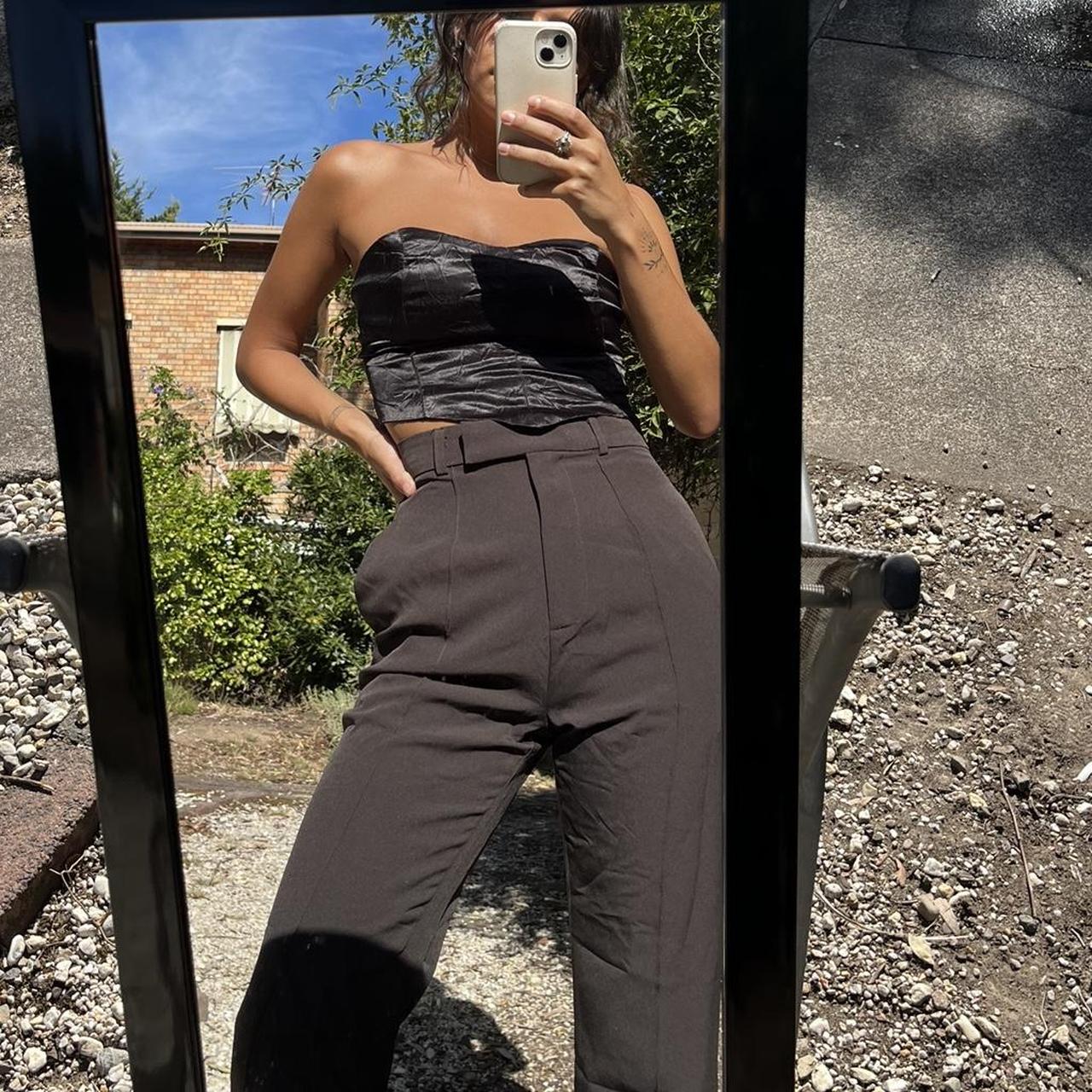 Vintage Miss Shop satin corset - super comfy size 8 - Depop