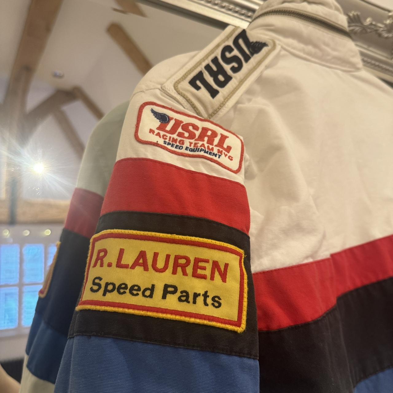 Ralph Lauren racing jacket Size Small Worn once - Depop