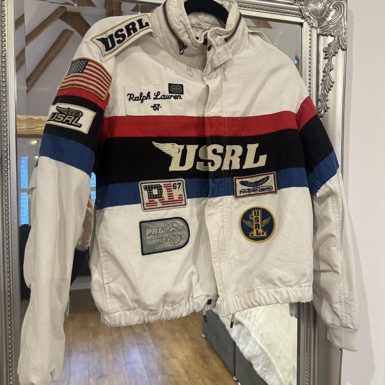 Ralph Lauren racing jacket Size Small Worn once - Depop