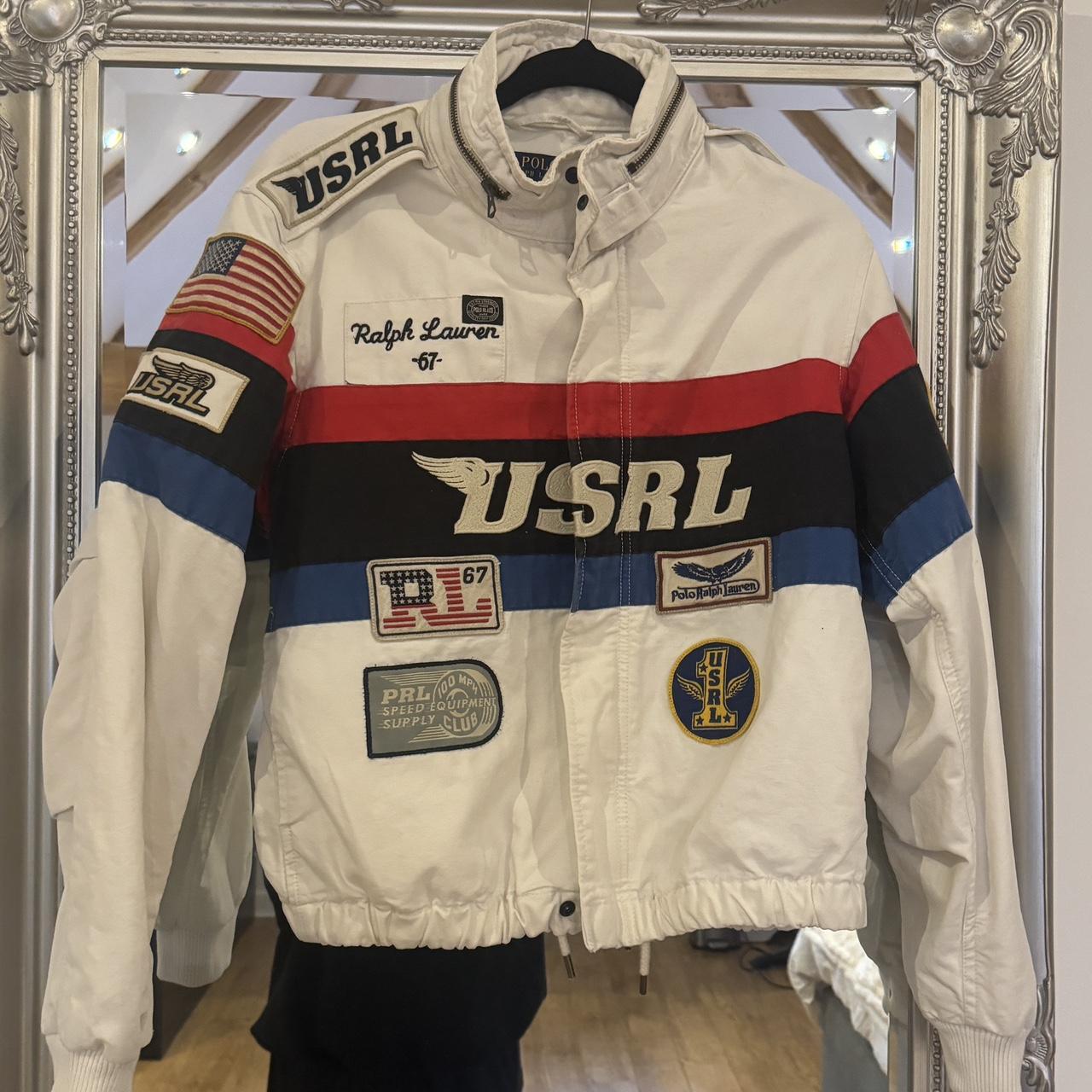 Ralph Lauren racing jacket Size Small Worn once - Depop