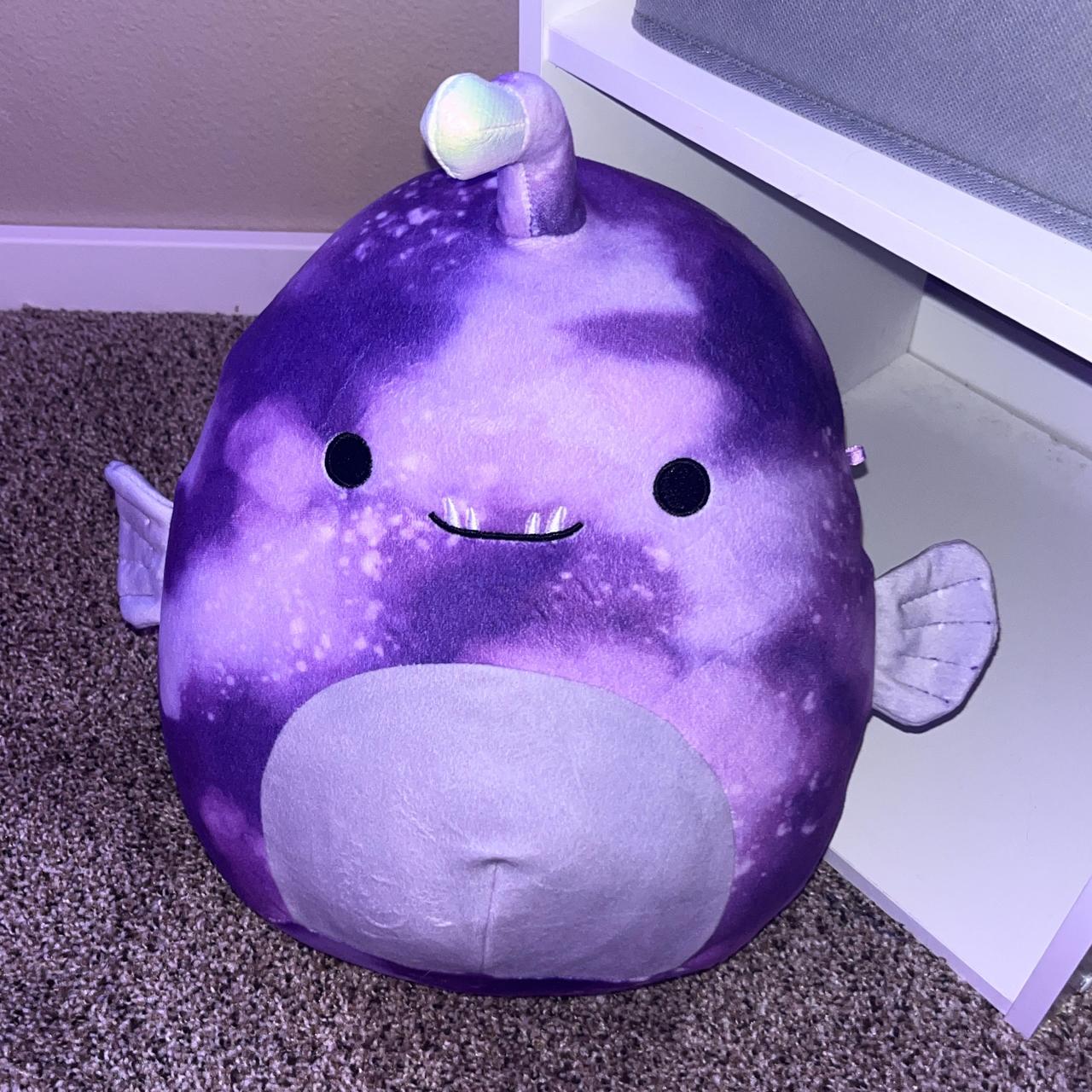 Easton 10” Purple fish Squishmallow! 💜💜 new... - Depop