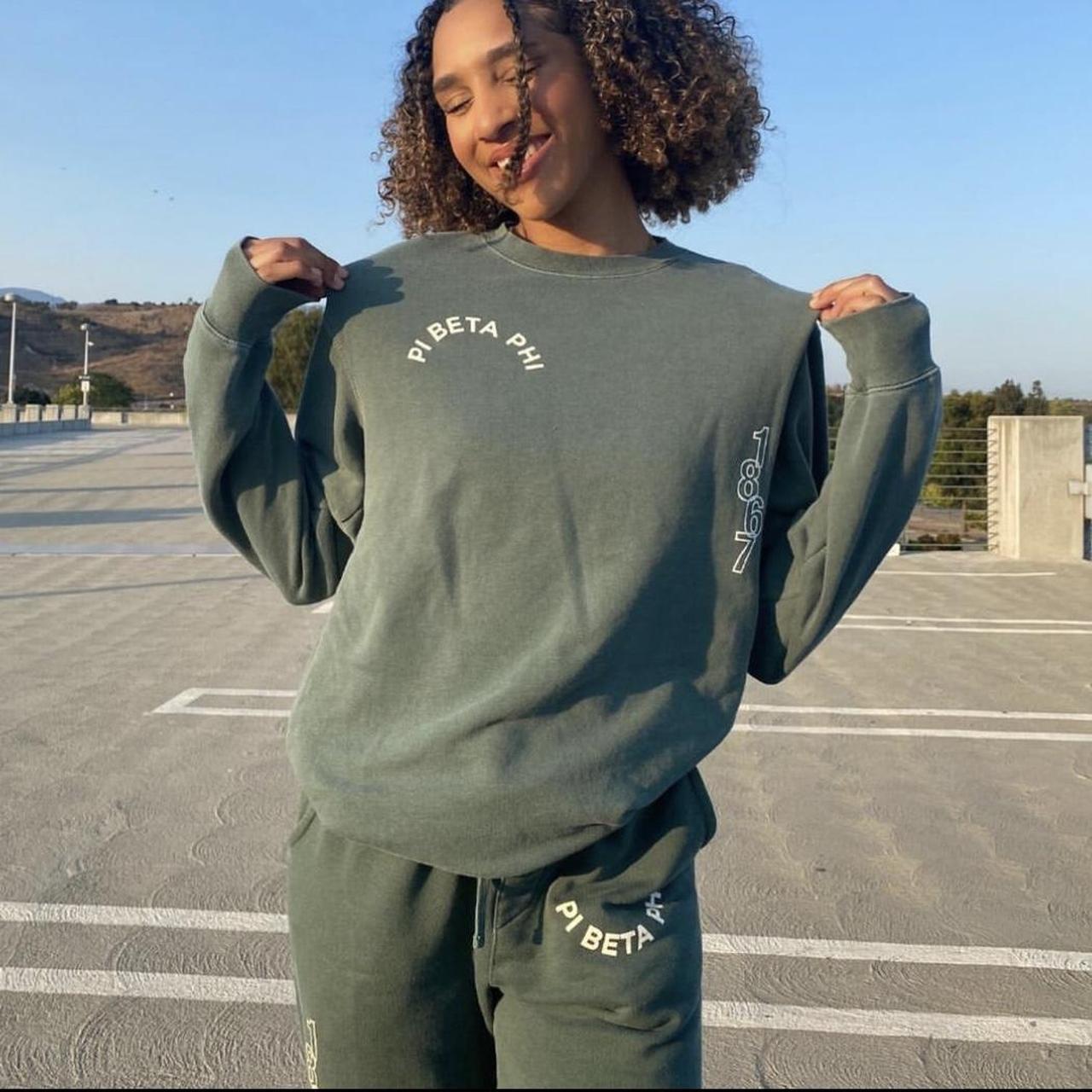 Skims Women's Green Coat | Depop