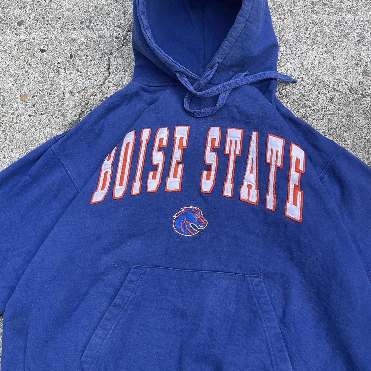 Vintage boise state university College hoodie!! Ovb... - Depop