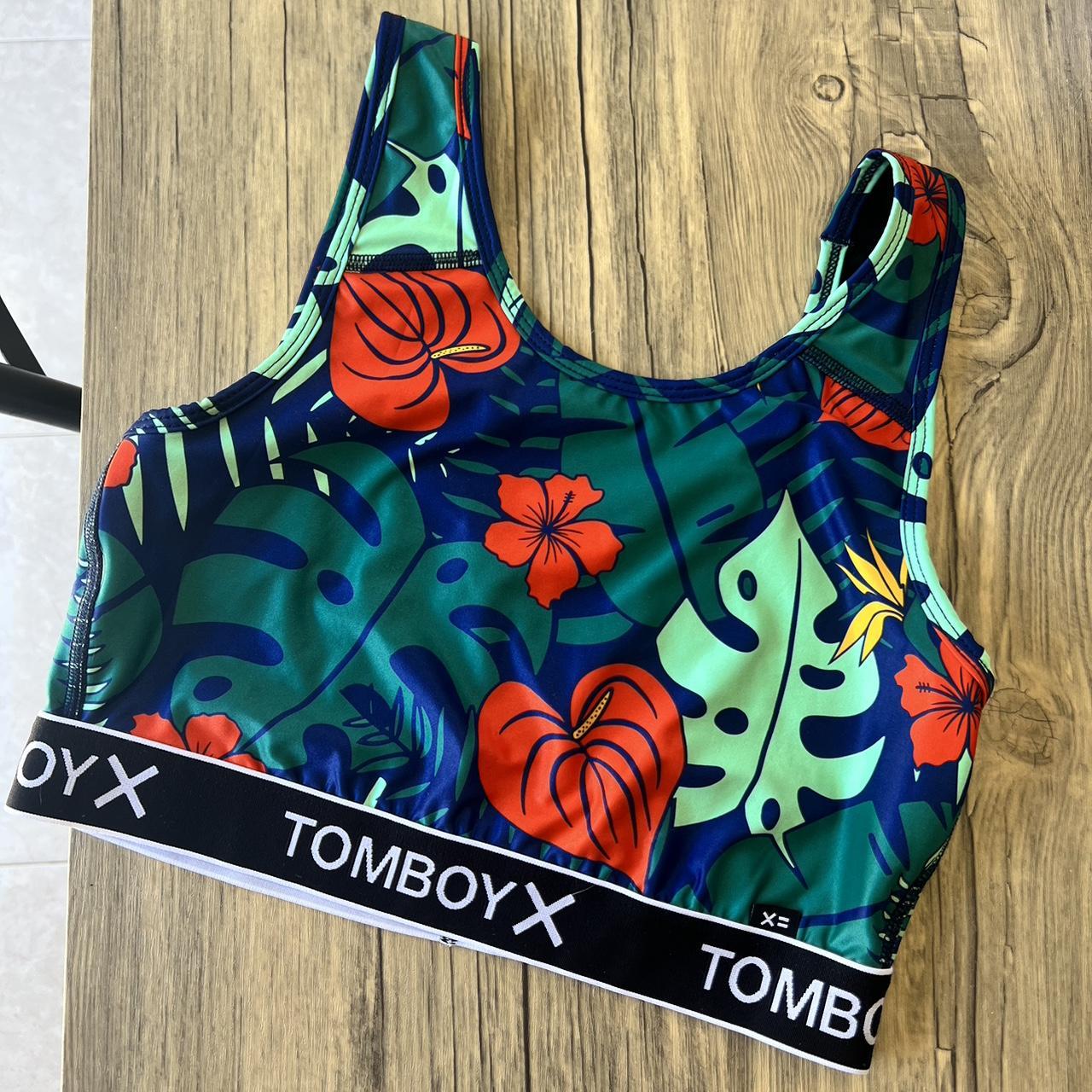 BRAND NEW TOMBOYX BINDER BRA SWIMSUIT TOP BRAND NEW... - Depop