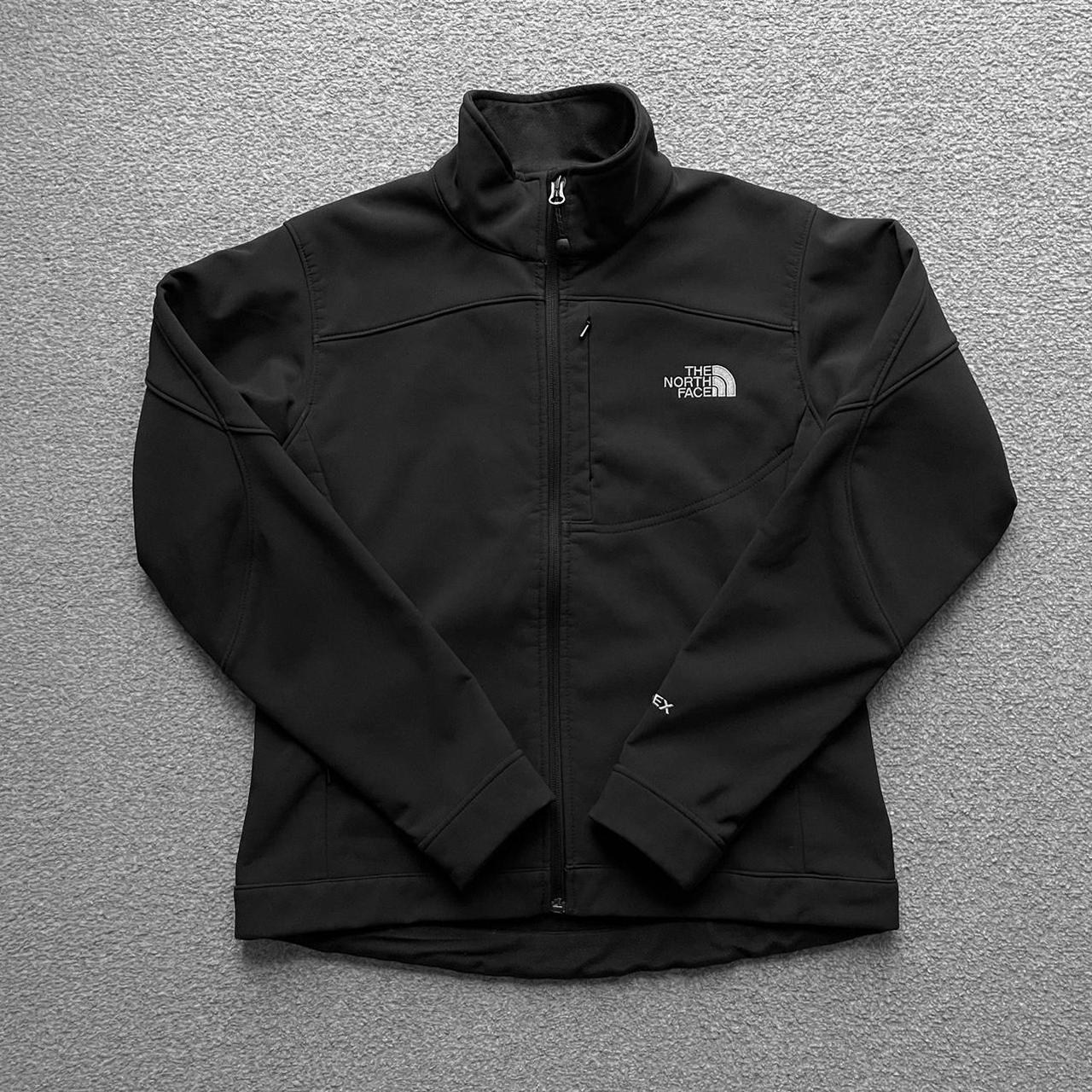 The North Face Shell Jacket in Black TNF APEX ... - Depop