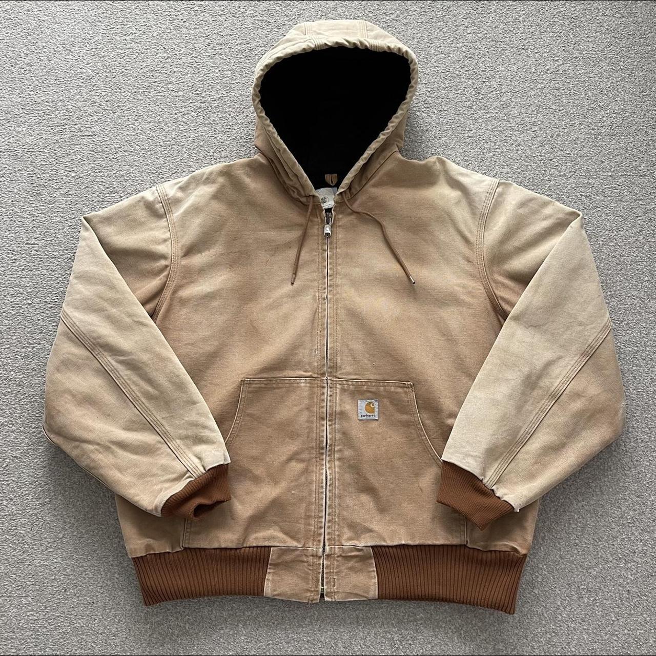 Carhartt OG Active Jacket Vintage Beige - Mens... - Depop