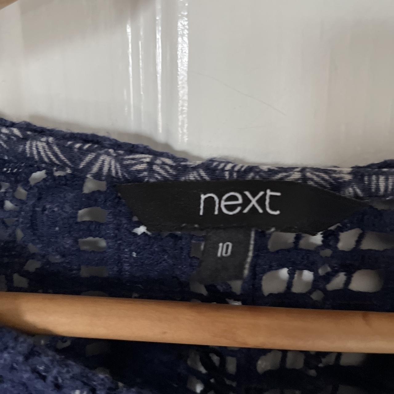 Next crochet top blouse size 10 - Depop