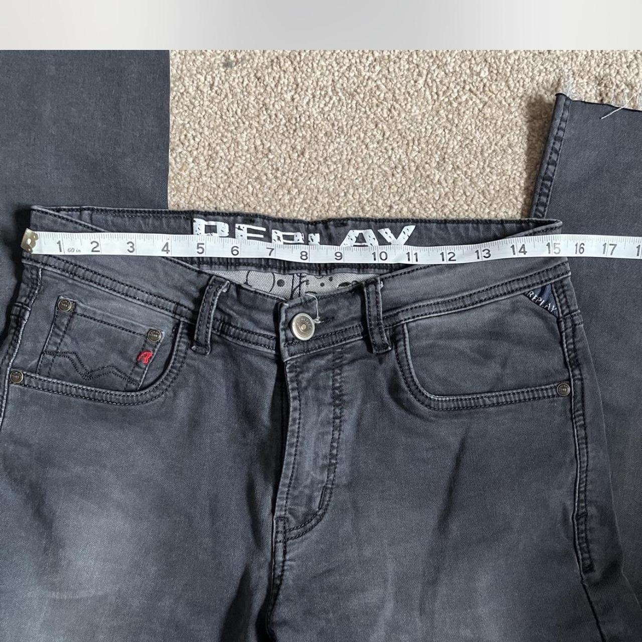 Mens replay jeans size 30x27 - Depop